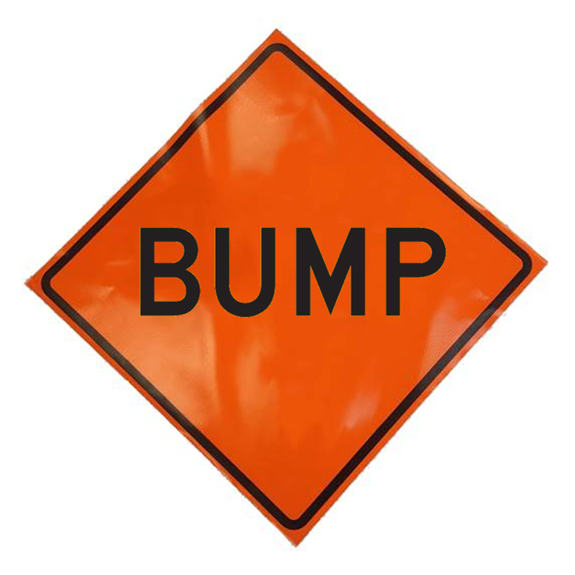 Eastern Metal, Fluorescent Vinyl Roll-up Sign, Sign Message Bump ...