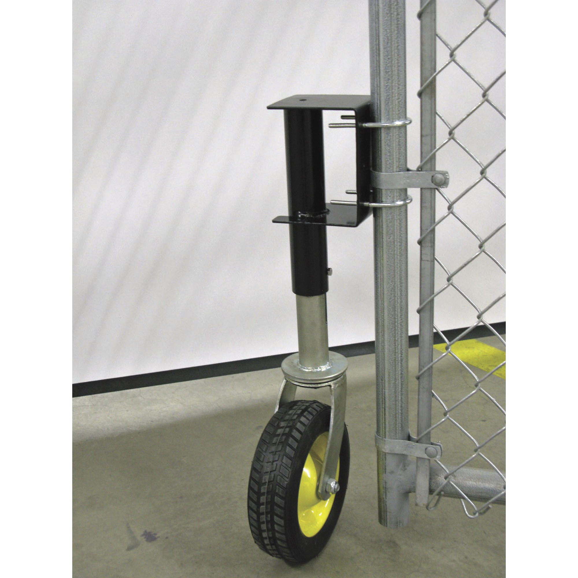 4 Season Supply Deluxe Gate Wheel with Suspension and Flat-Free Tire ...