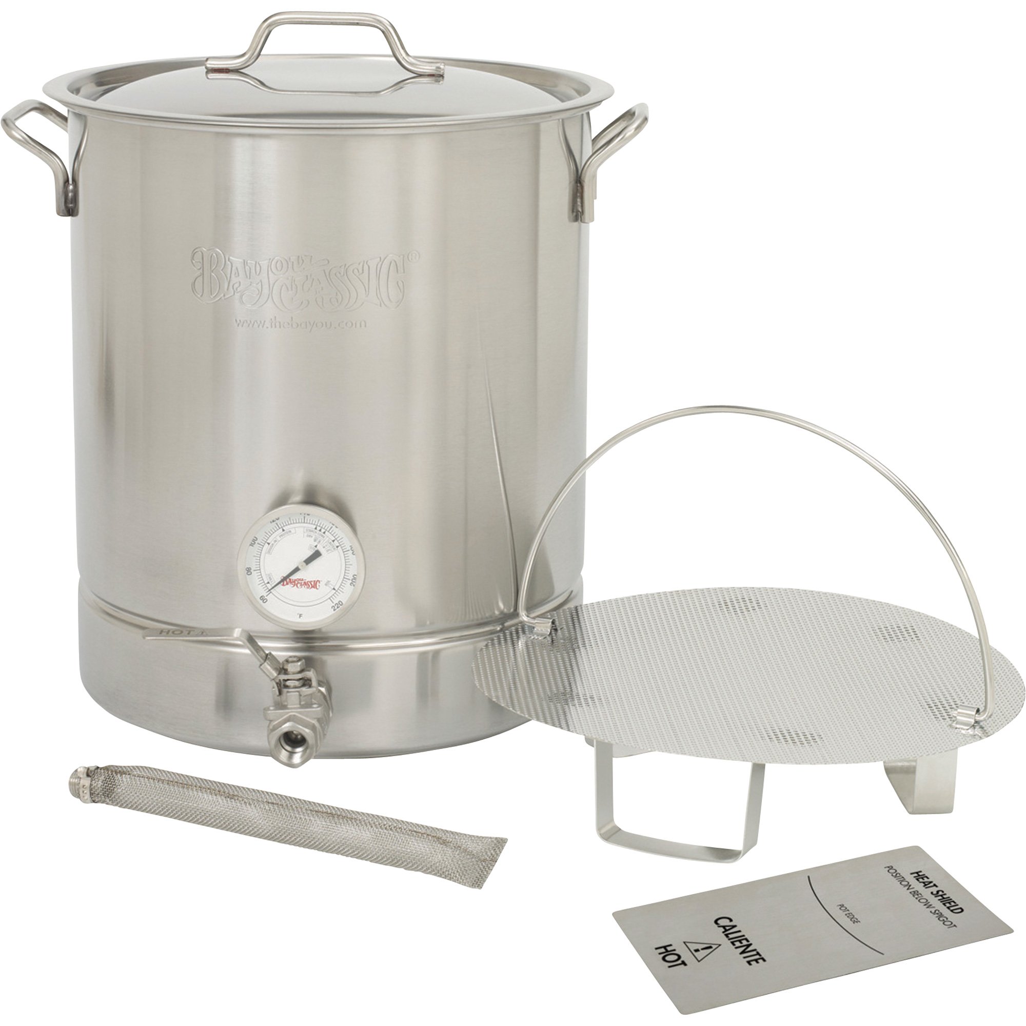 Bayou Classic 6-Pc. Stainless Steel Brew Kettle Set — 8 Gallon, Model ...