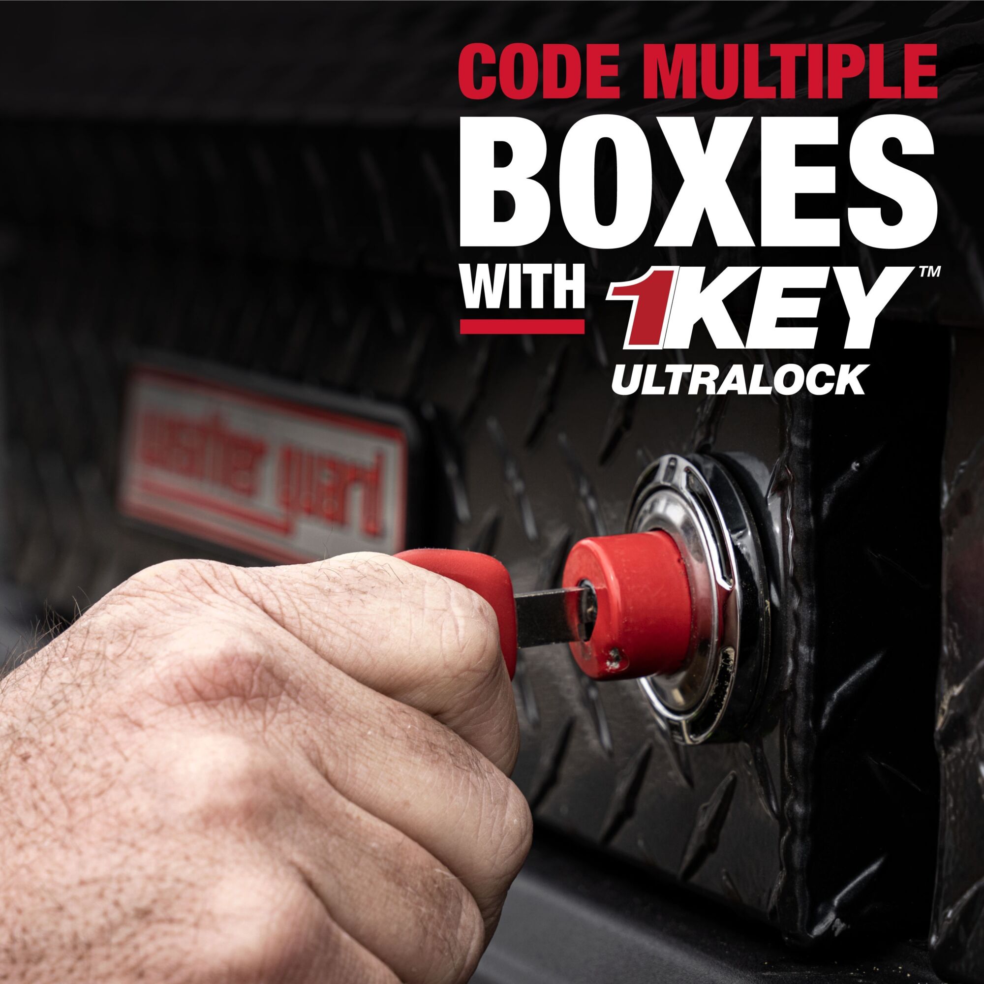 Weather Guard, 71.5in. Saddle Box, Width 72 in, Material Aluminum ...