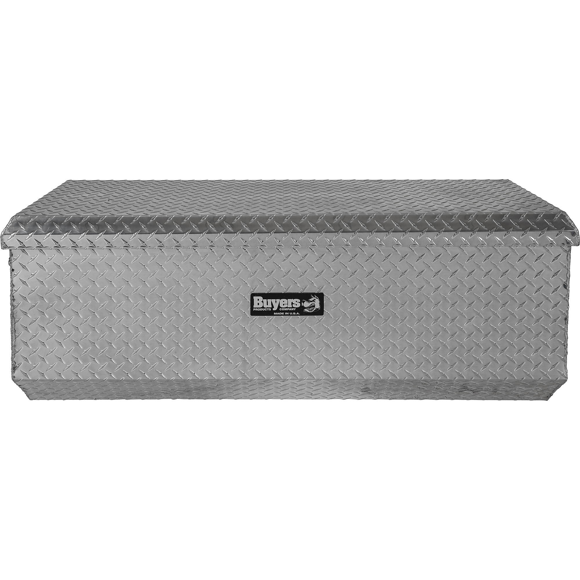 Buyers Products All-Purpose Chest, 47in. Aluminum, Diamond Plate Silver ...