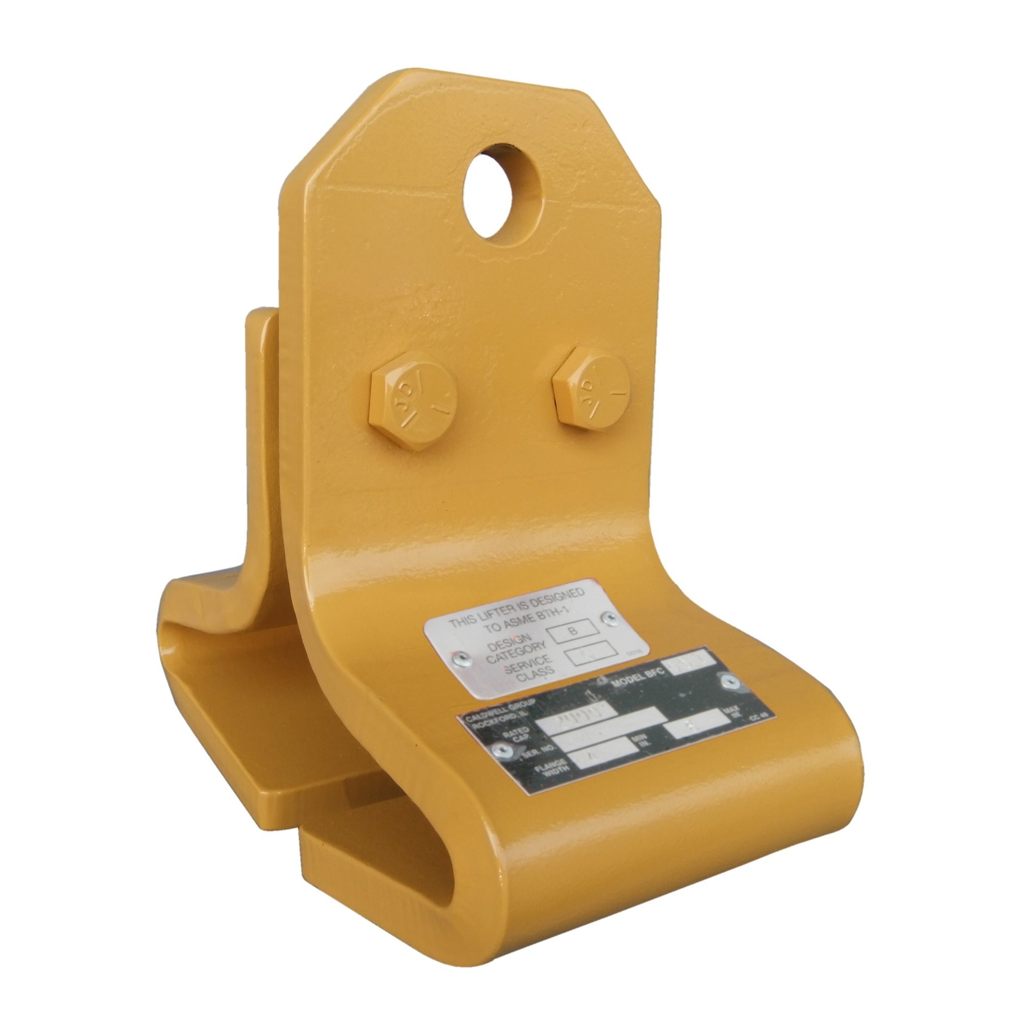 Caldwell Beam Clamp, Max. Capacity 2000lb., Steel, Model# 55-1 ...