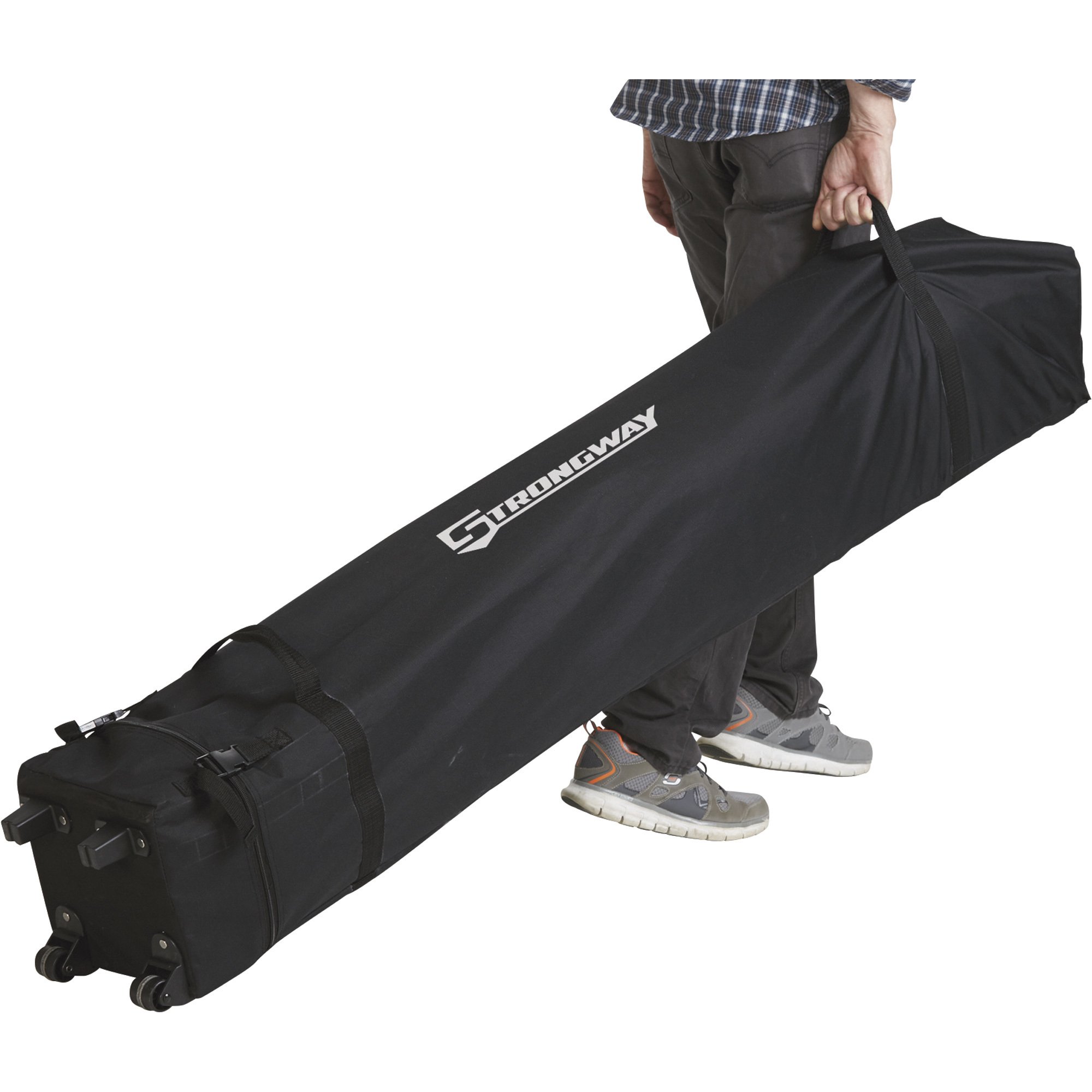 Strongway Commercial-Grade Canopy — 10ft. x 20ft., Straight Leg, White ...