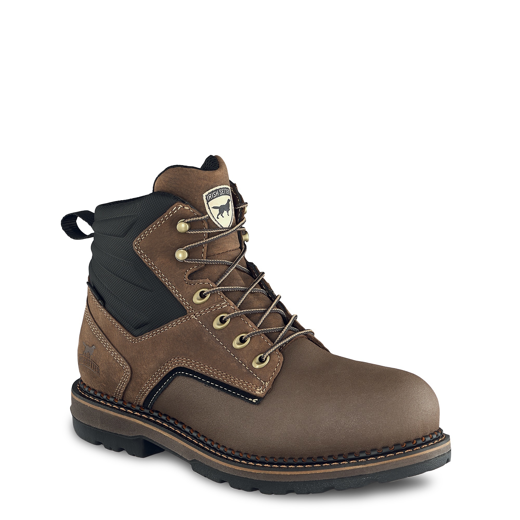 Irish Setter, MEN'S 6in. WATERPROOF SAFETY-TOE BOOT, Size 14, Width ...