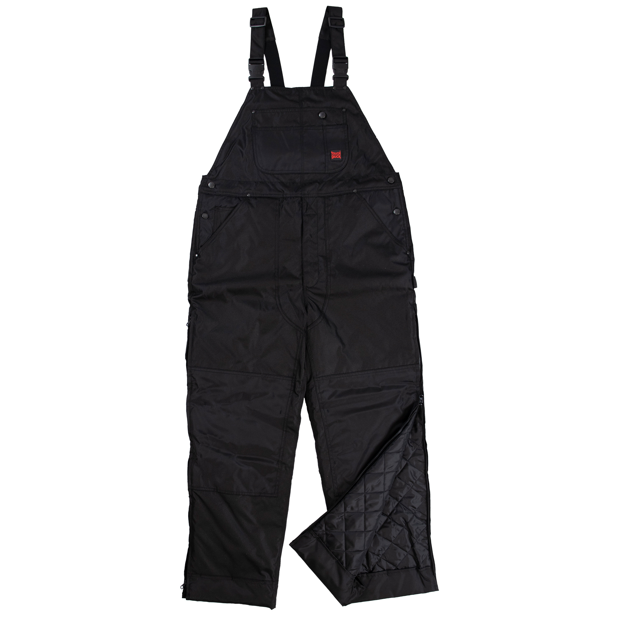 Tough Duck, Insulated Bib Overall, Size 4XL, Color Black, Model# 791036 ...