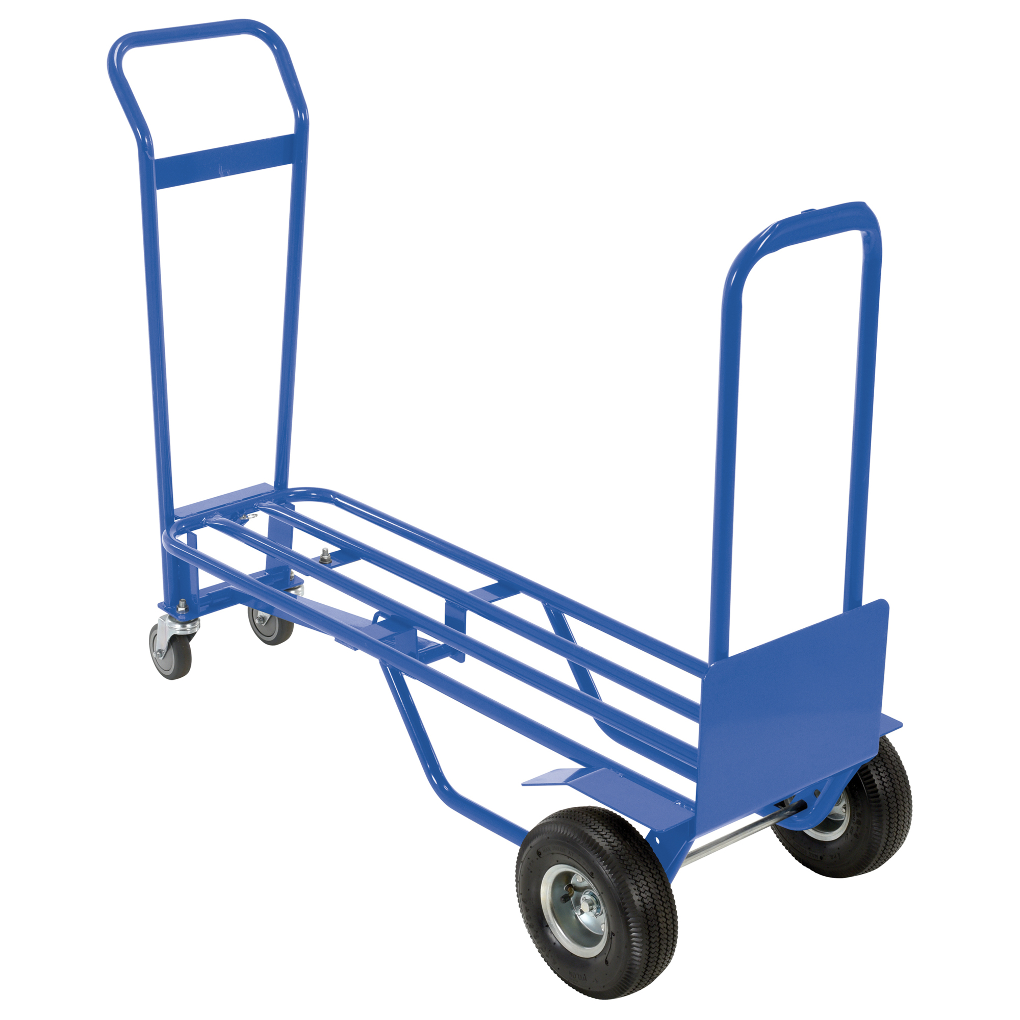 Vestil, Four Wheel Hand Truck .6K, Load Capacity 600 lb, Height 51.75 ...