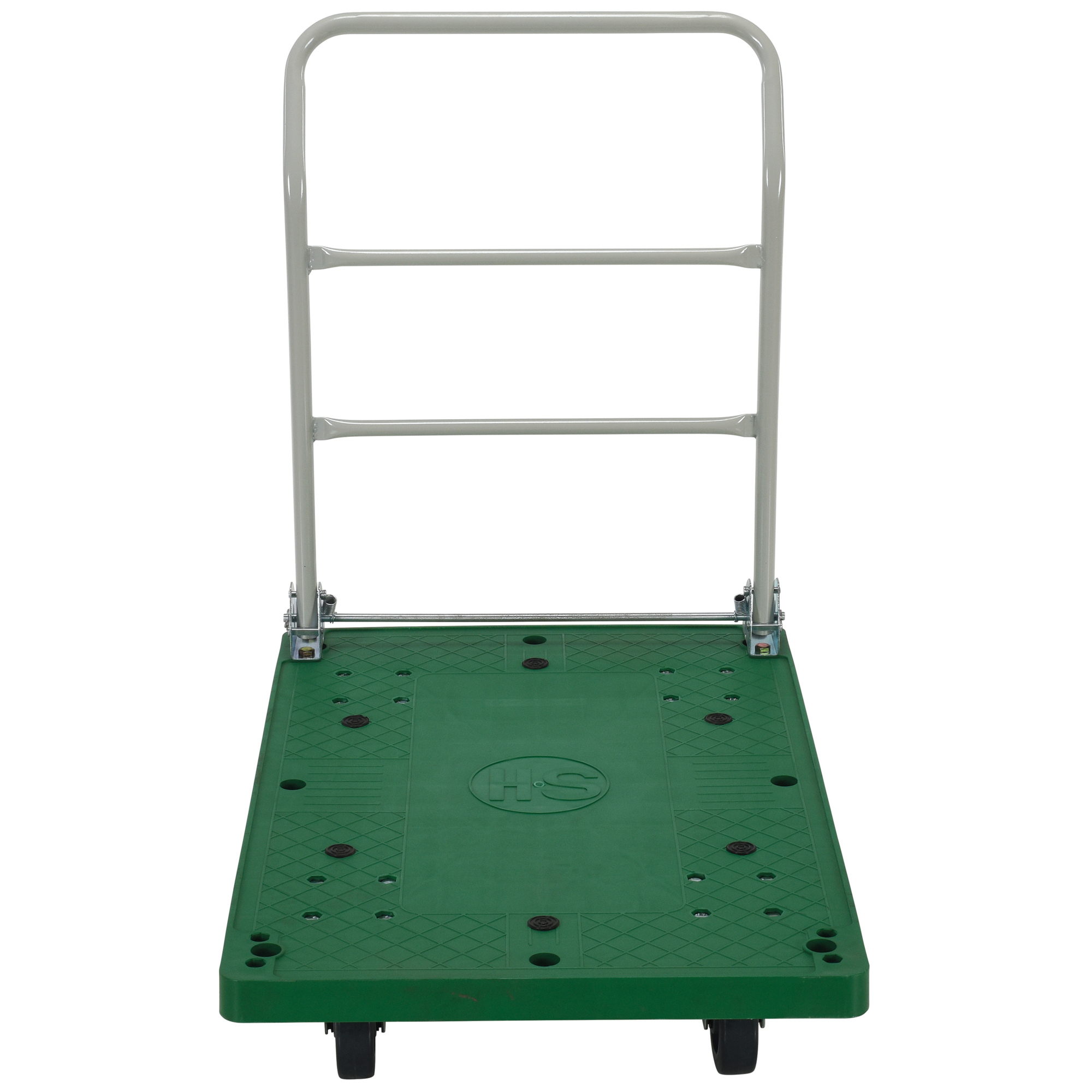 Vestil, Plastic platform truck 500 pounds green, Capacity 500 lb ...