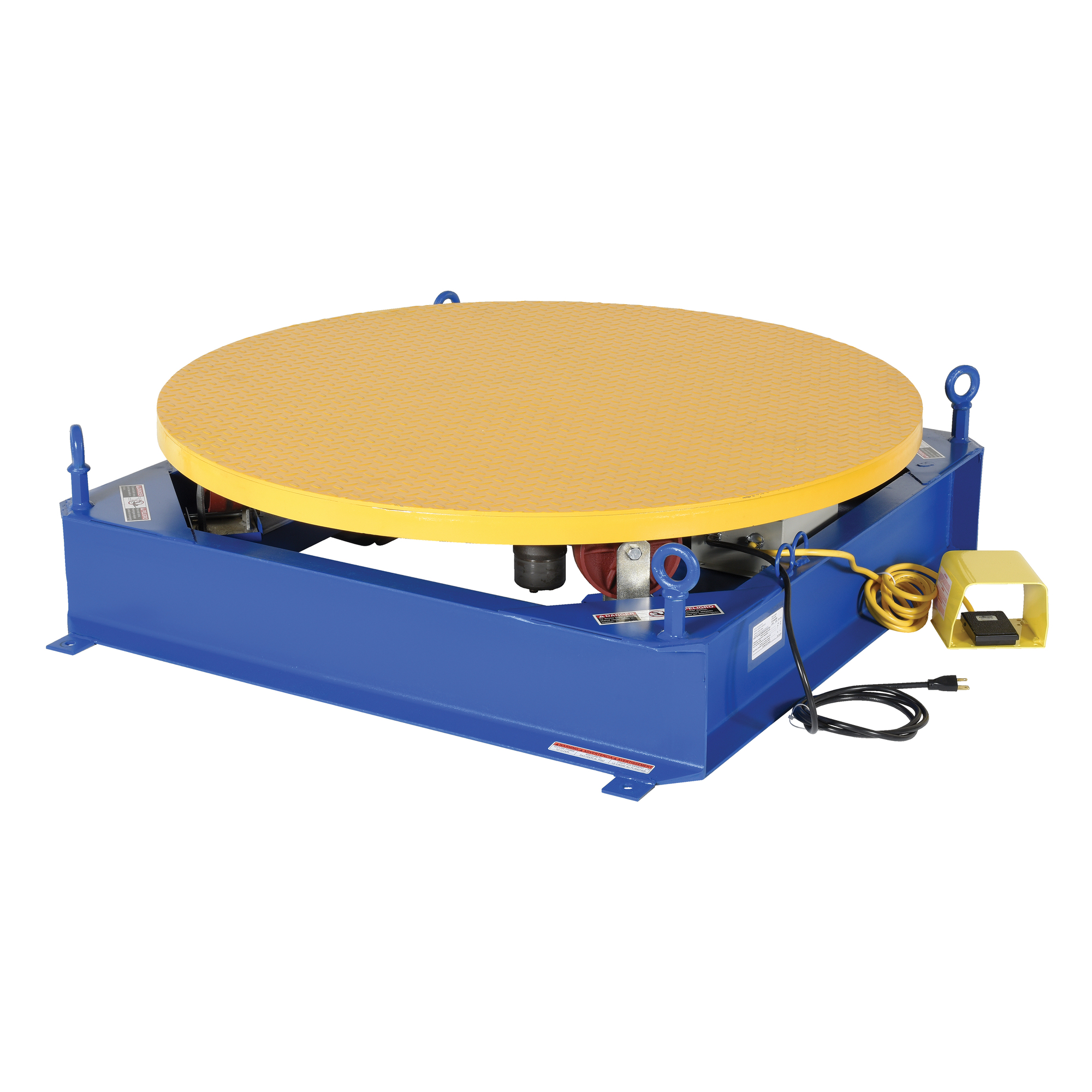 Vestil 24in. Round Smooth Plate Carousel, Steel, Model# CA-TP-24-R-SM ...