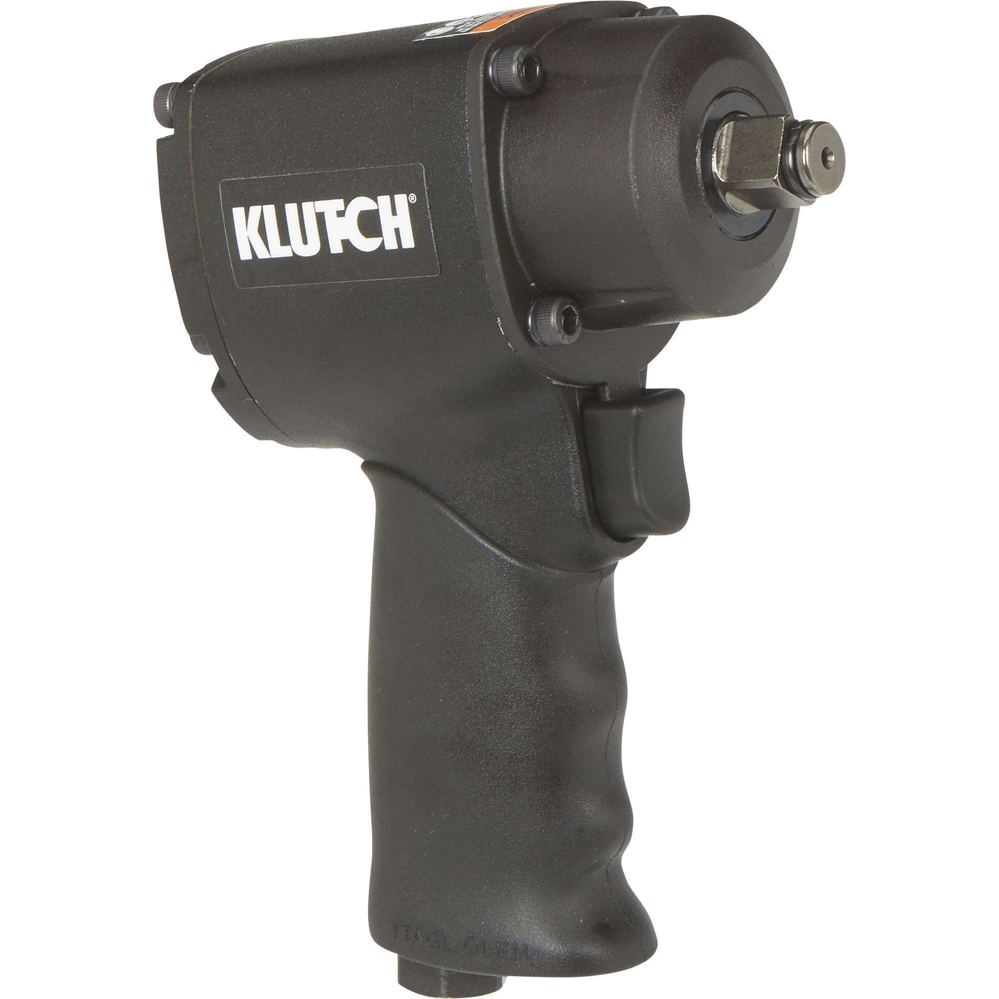 Klutch Stubby Air Impact Wrench, 1/2in. Drive, 4 CFM, 500 Ft./Lbs ...