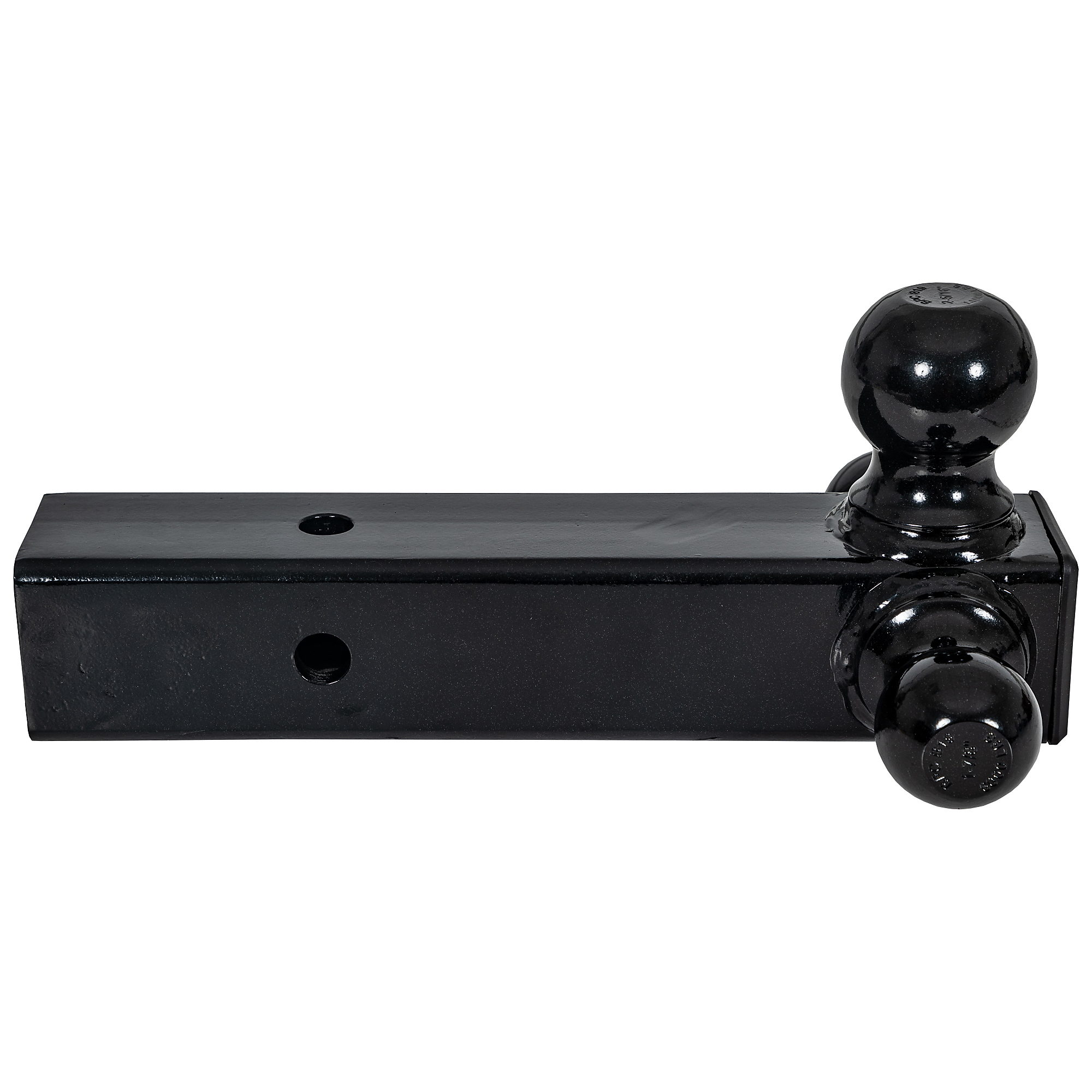 Buyers Products, Tri-Ball Hitch w Blck Towing Balls, 2-1/2in. Rcvr ...