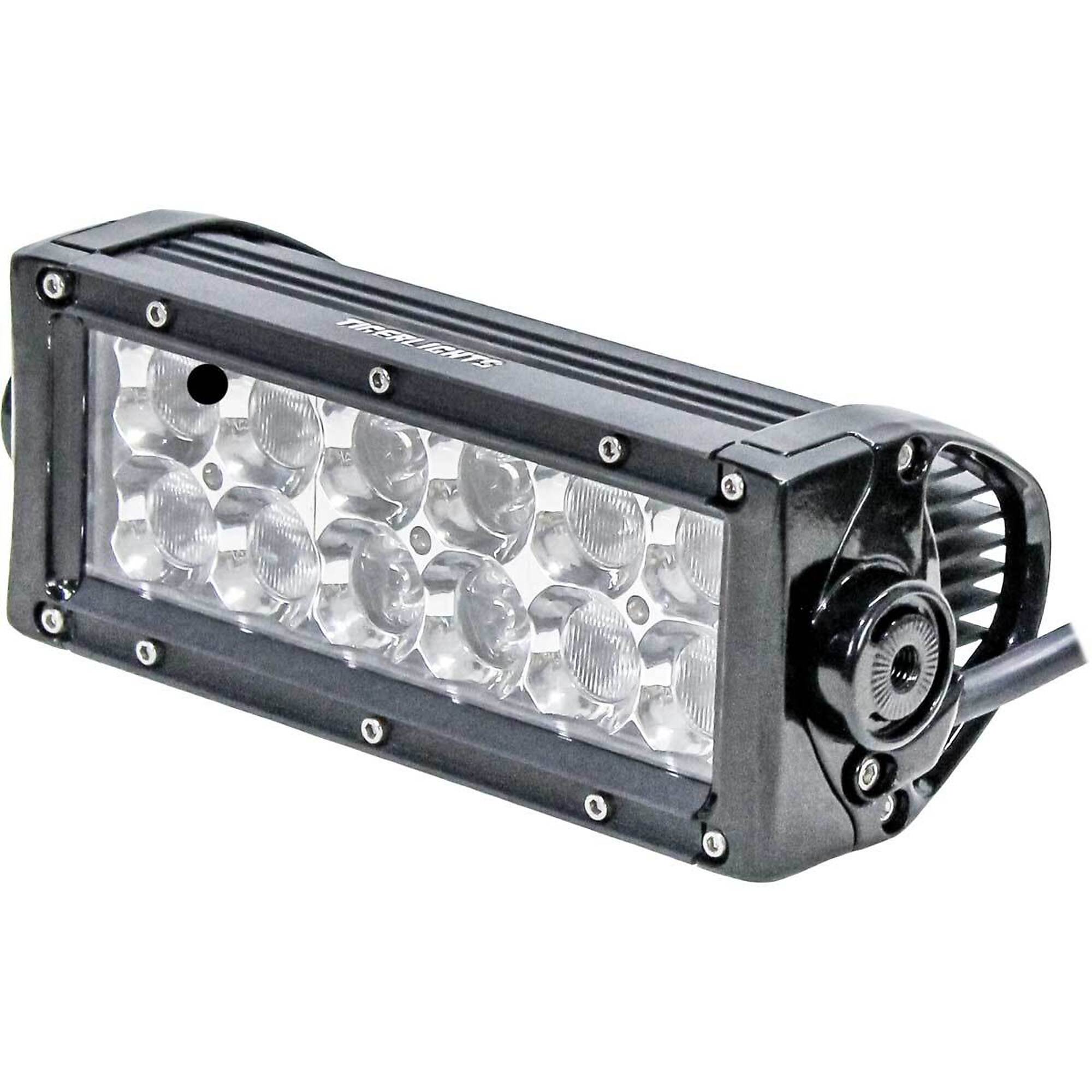 Tiger Lights 8in. Double Row Light Bar, Light Type LED, Lense Color ...