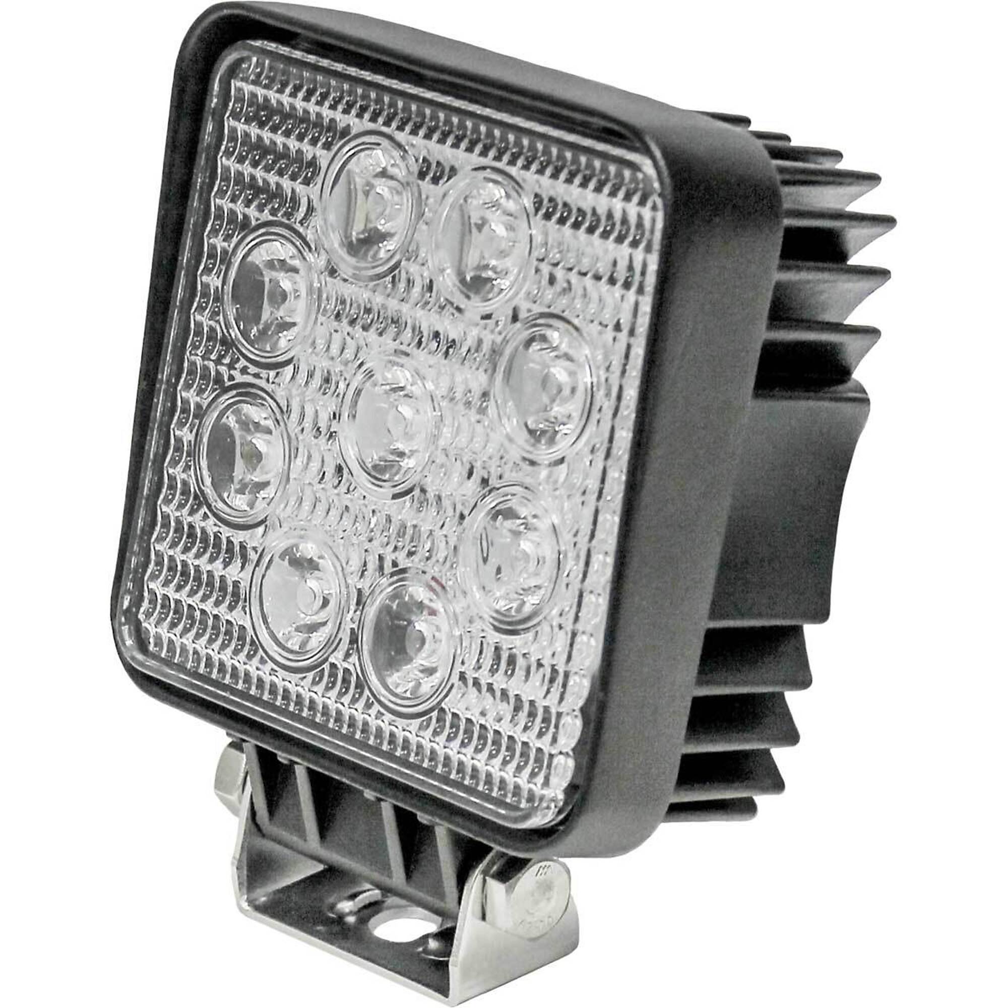 Tiger Lights 4.25in. x 4.25in. Square Spot Light, Light Type LED, Lense ...