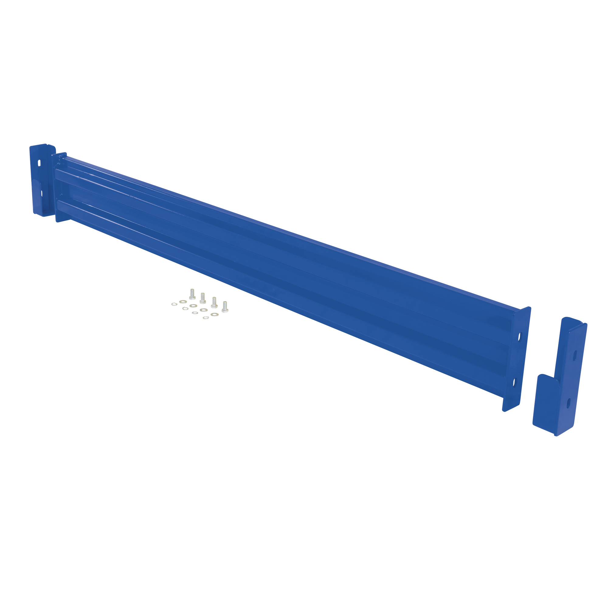 Vestil, 7ft. Drop In Guard Rail Blue, Length 77.875 in, Model# GR-F2R ...