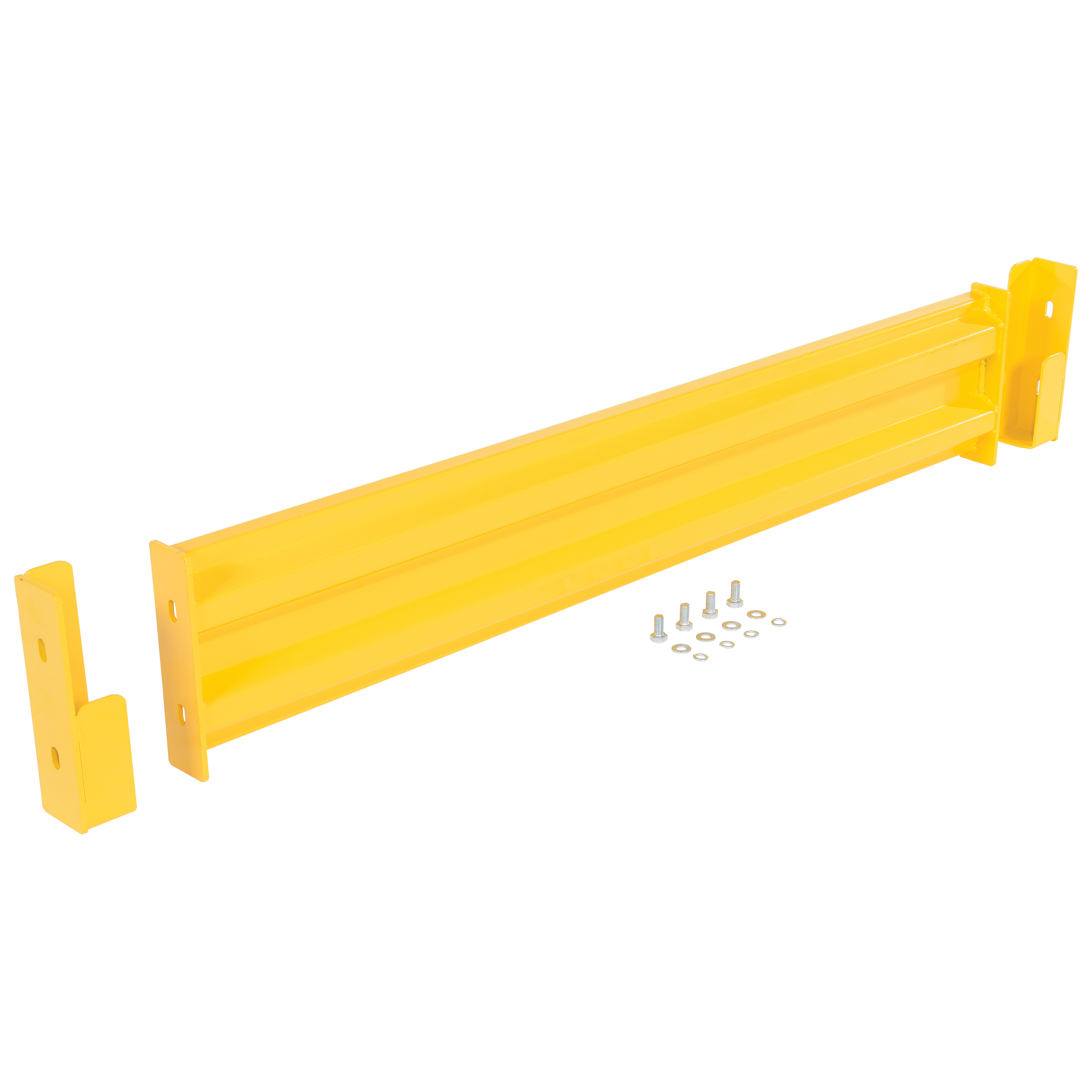 Vestil, 5ft. Drop In Guard Rail Yellow, Length 53.875 in, Model# GR-F2R ...