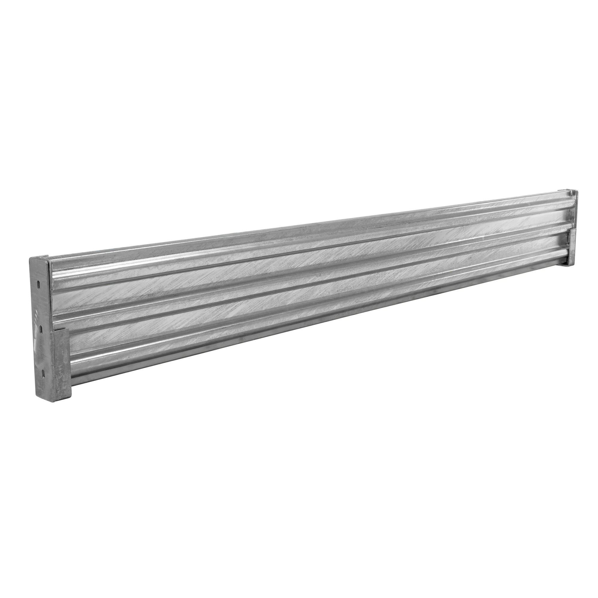 Vestil, 3 Ribbed drop in style guard rail, Length 113.875 in, Model# GR ...
