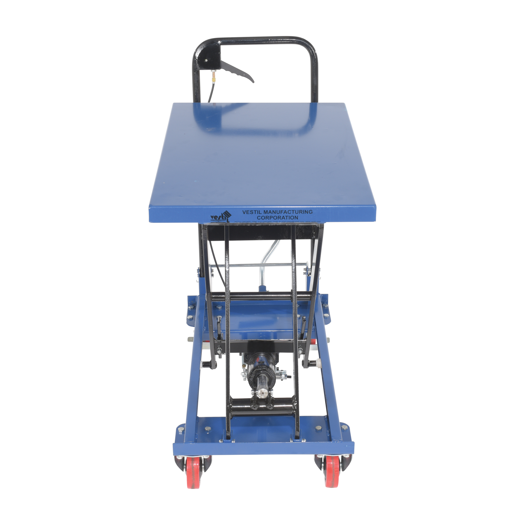 Vestil, Hydraulic elevating cart 330 pounds., Capacity 330 lb, Lowered ...