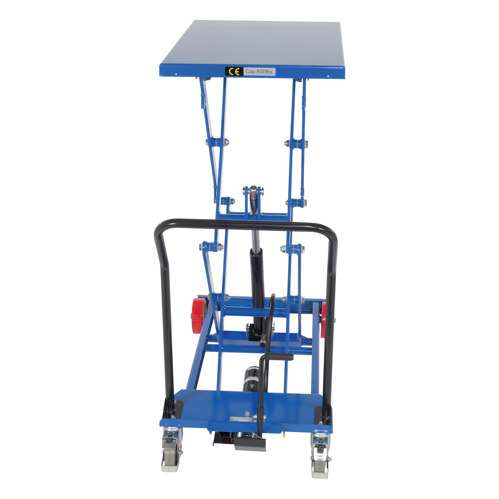 Vestil, Premium double scissor cart with foot release, Capacity 600 lb ...