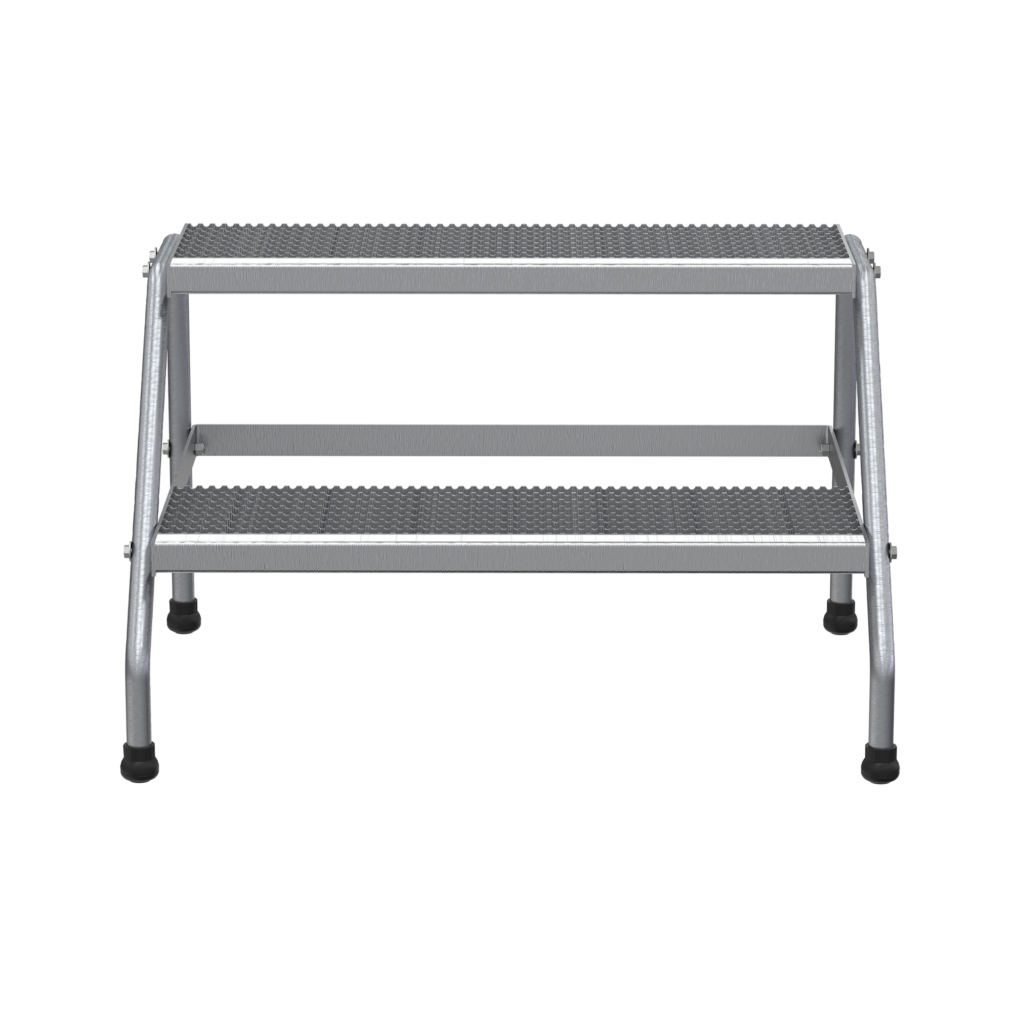 Vestil Aluminum Step Stand - 2 Steps, 20in. Wide, 500lb. Capacity ...
