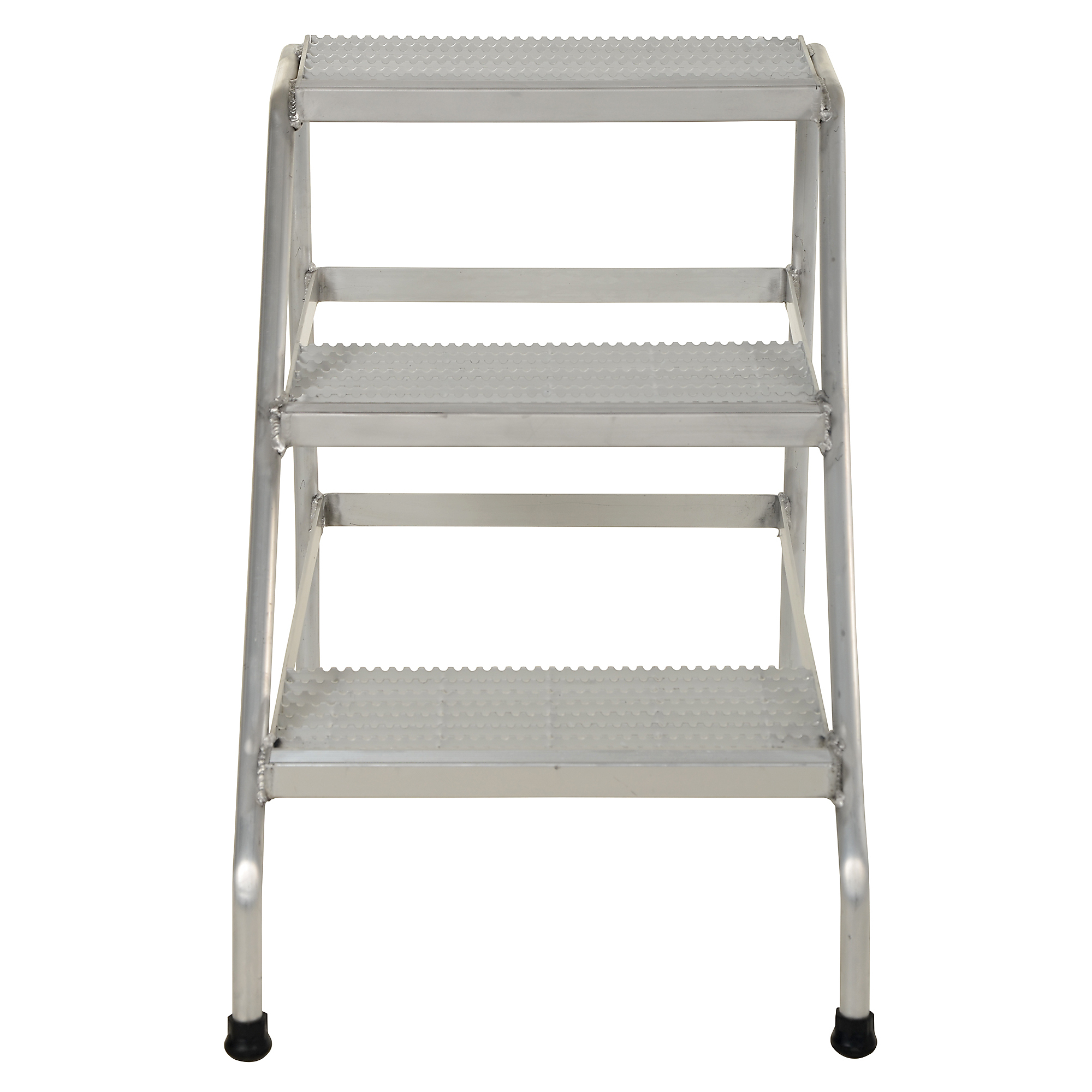 Vestil, Aluminum 3 step stand .5k capacity silver, Capacity 500 lb ...