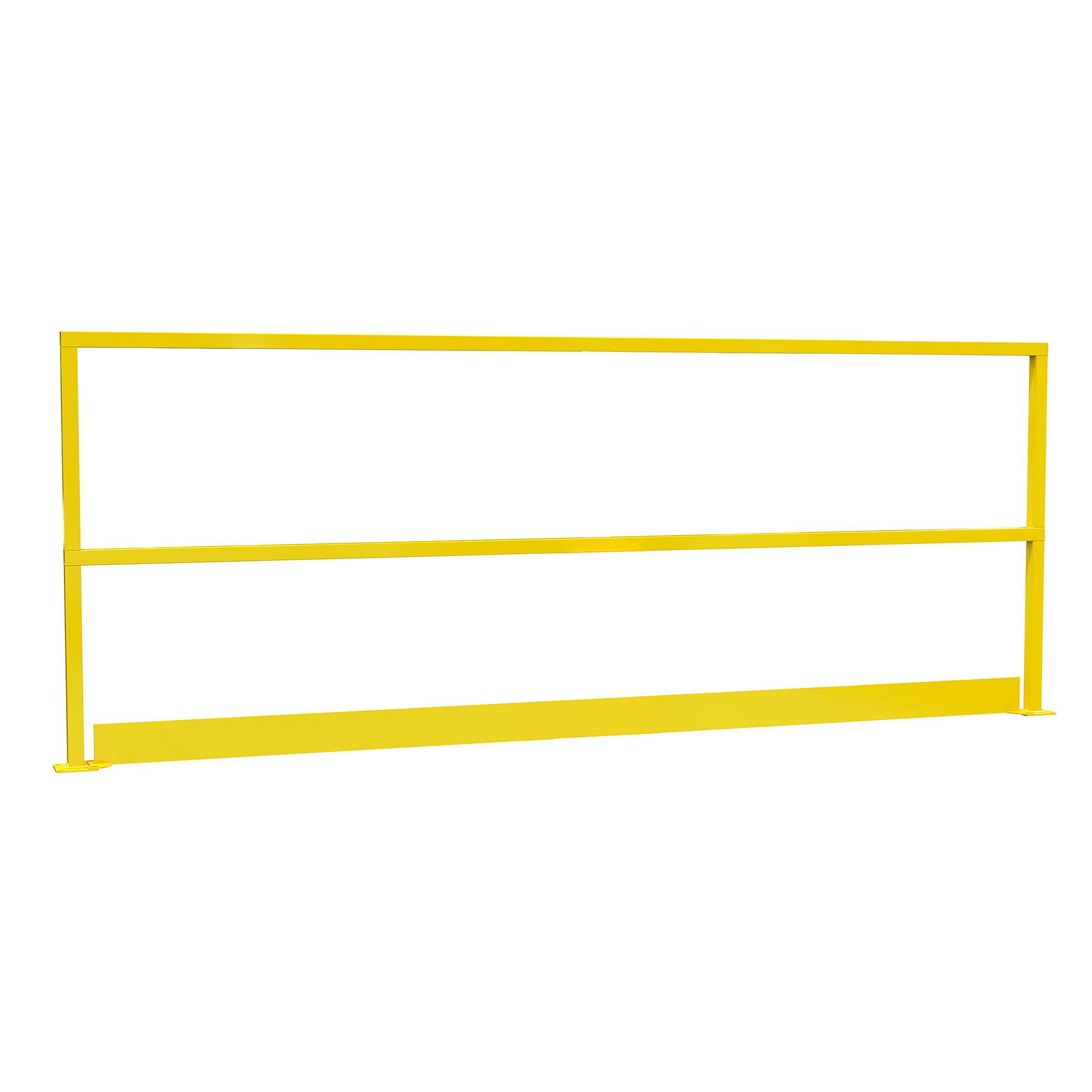 Vestil, Safety handrail with toe board, Length 110.5 in, Model# SQ-108 ...