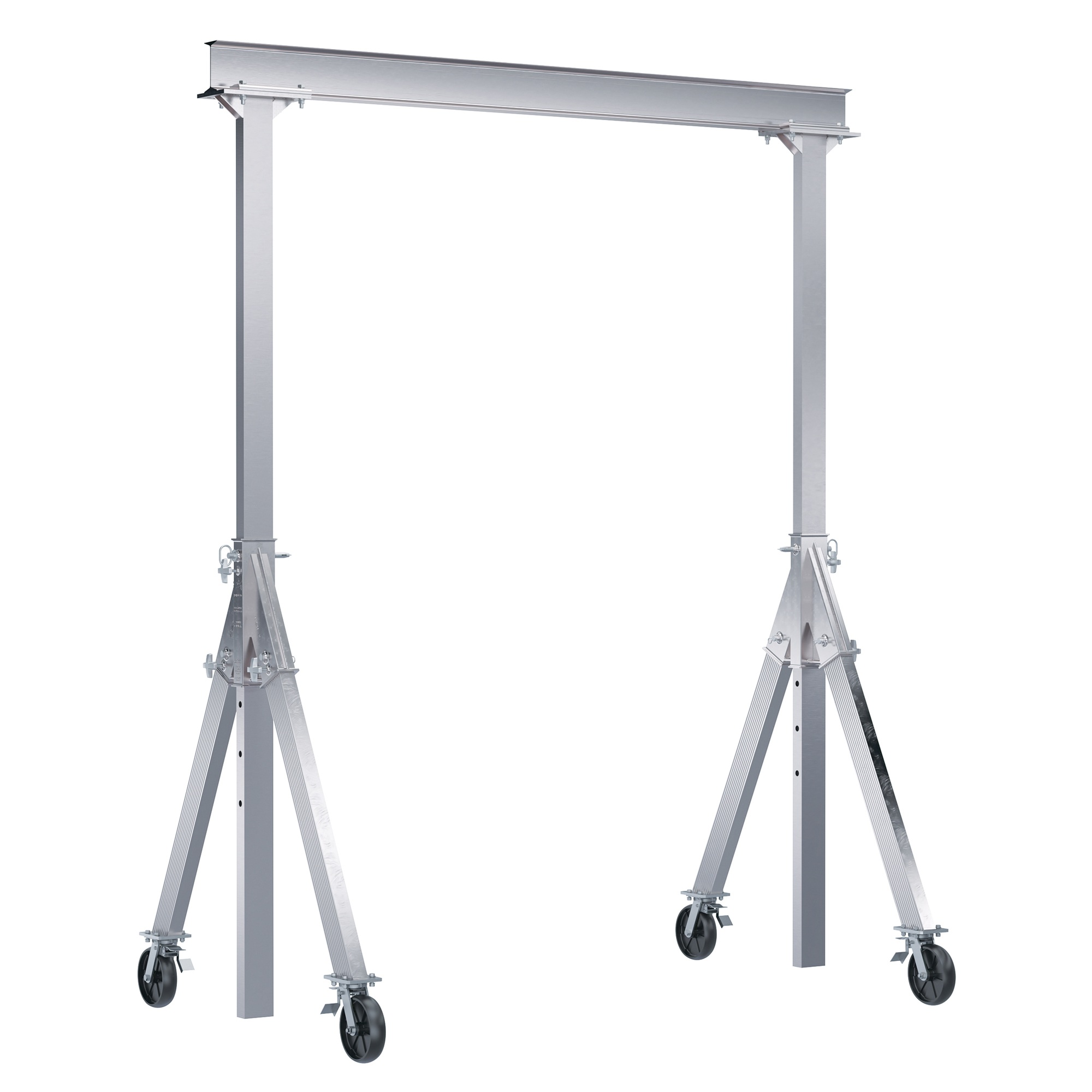 Vestil, Adjustable height aluminum crane 8ft. x 8ft., Material Aluminum ...