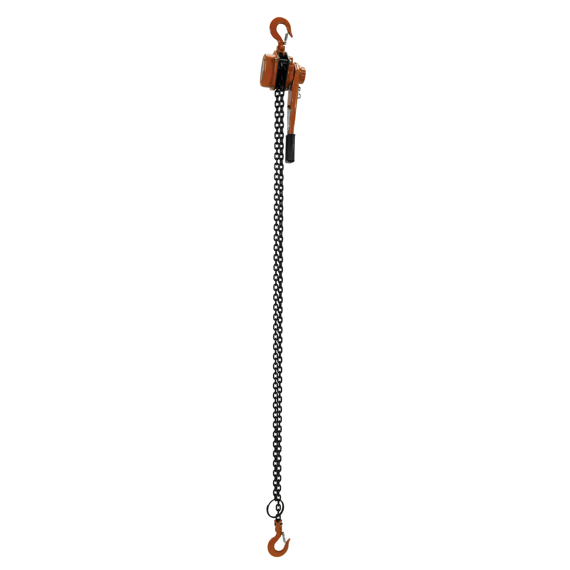 Vestil, Economy lever hoist 10ft. 2k, Capacity 2000 lb, Lift Height 10 ...