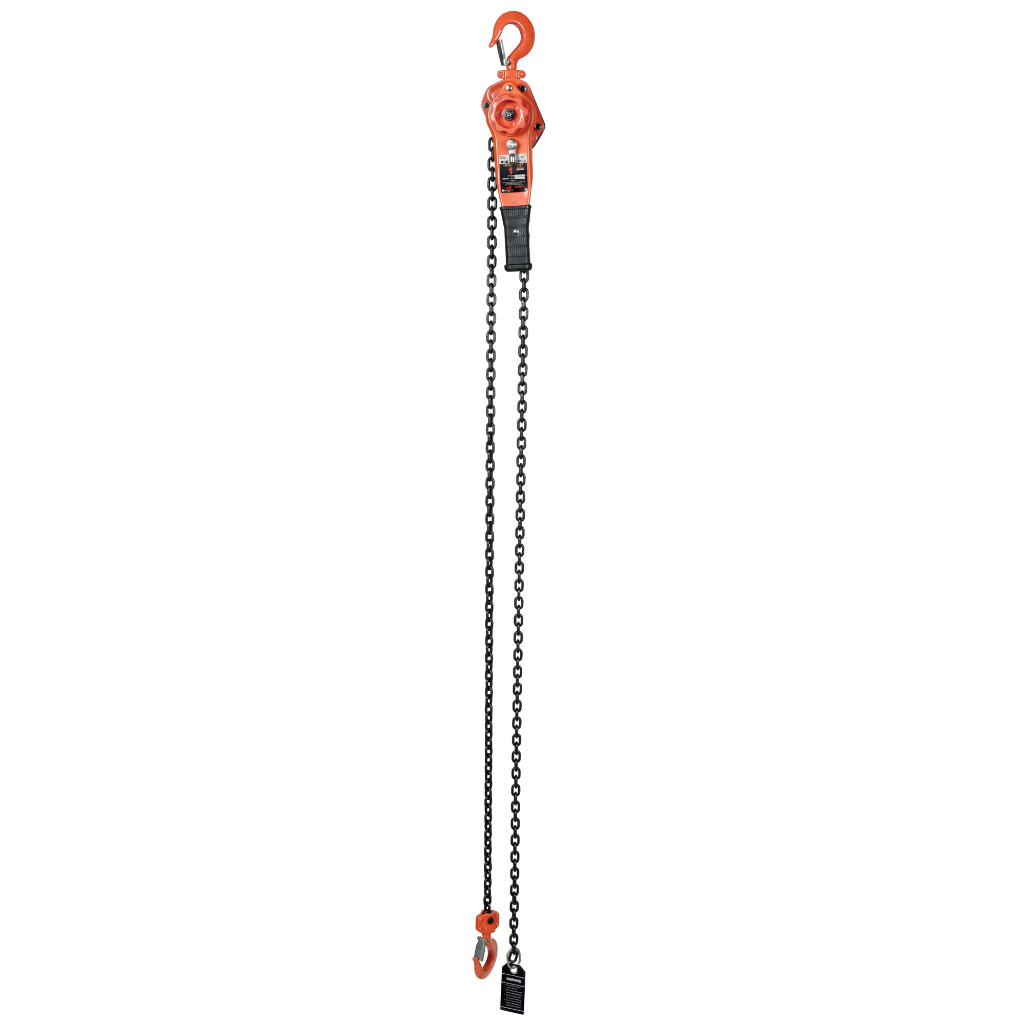Vestil, Professional lever hoist 2k capacity, Capacity 2000 lb, Lift ...