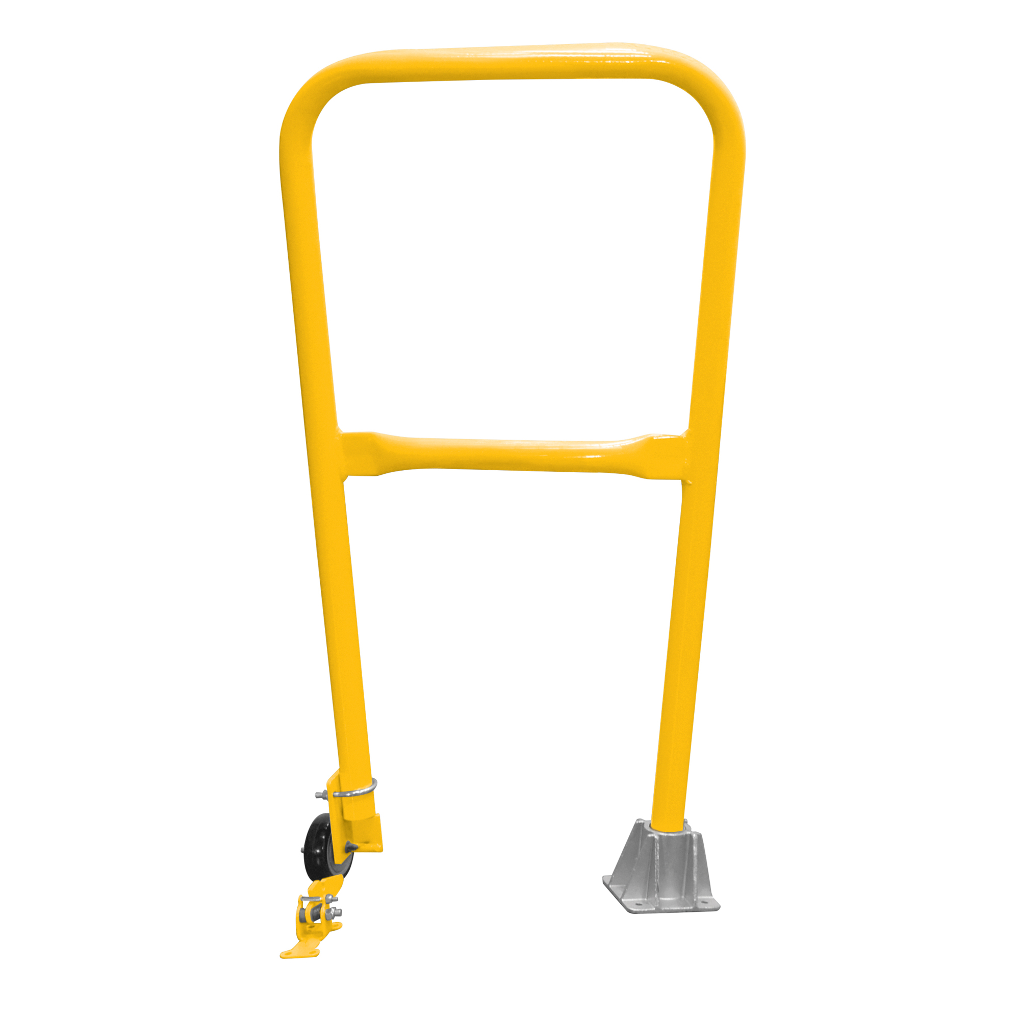 Vestil Steel Dock Safety Swing Gate - 28.063in. Length, Schedule 10 ...