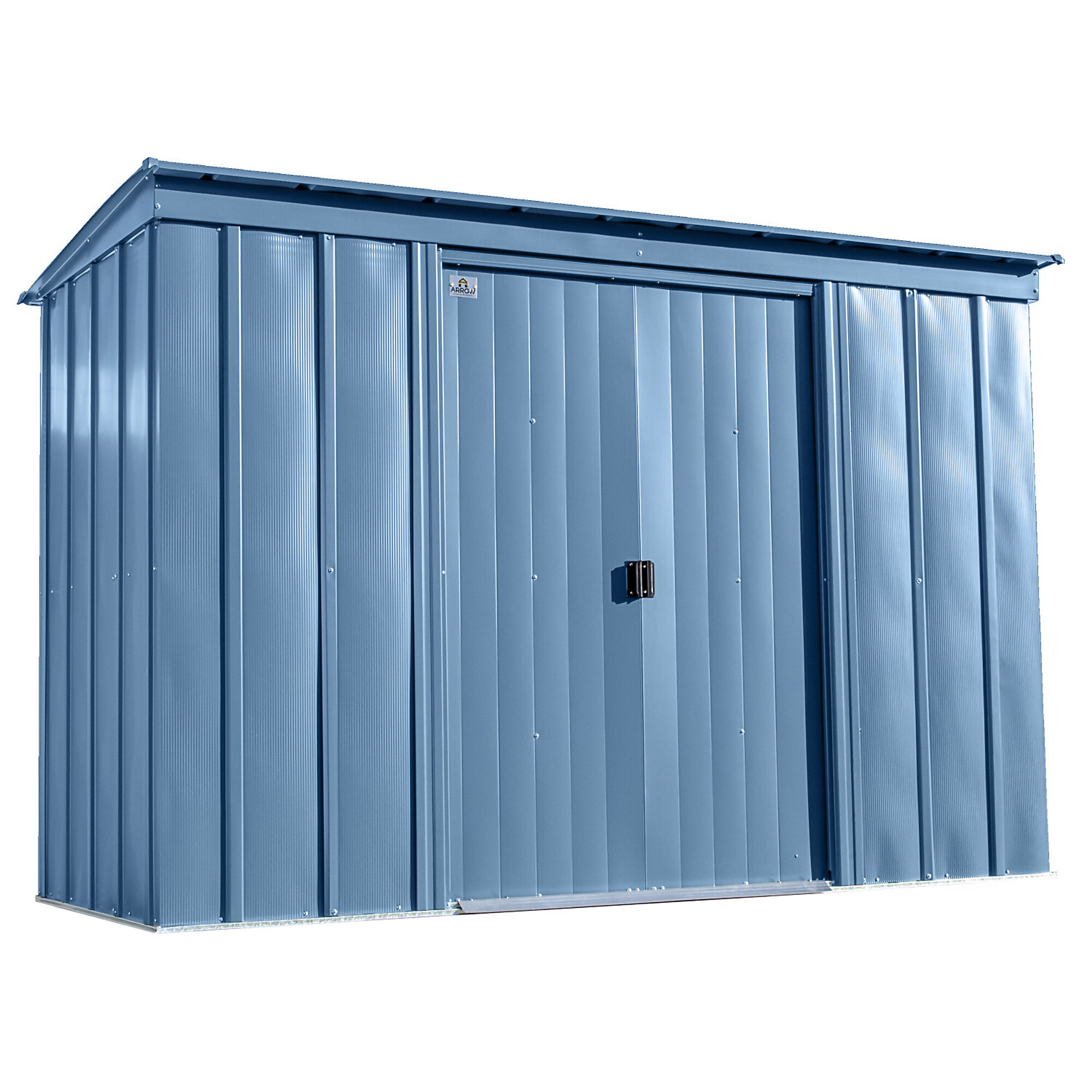 Arrow Storage Products, Classic Steel Shed 10x4 Blue Grey CLP104BG ...