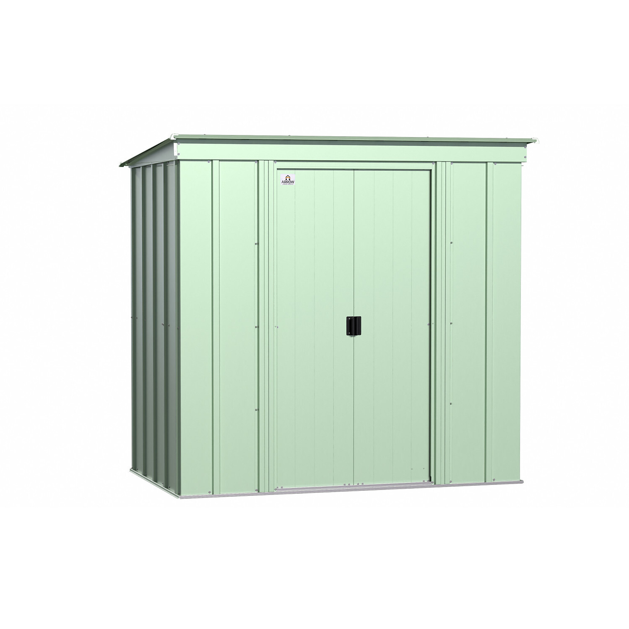 Arrow Storage Products, Classic Steel Shed 6x4 Sage Green CLP64SG ...