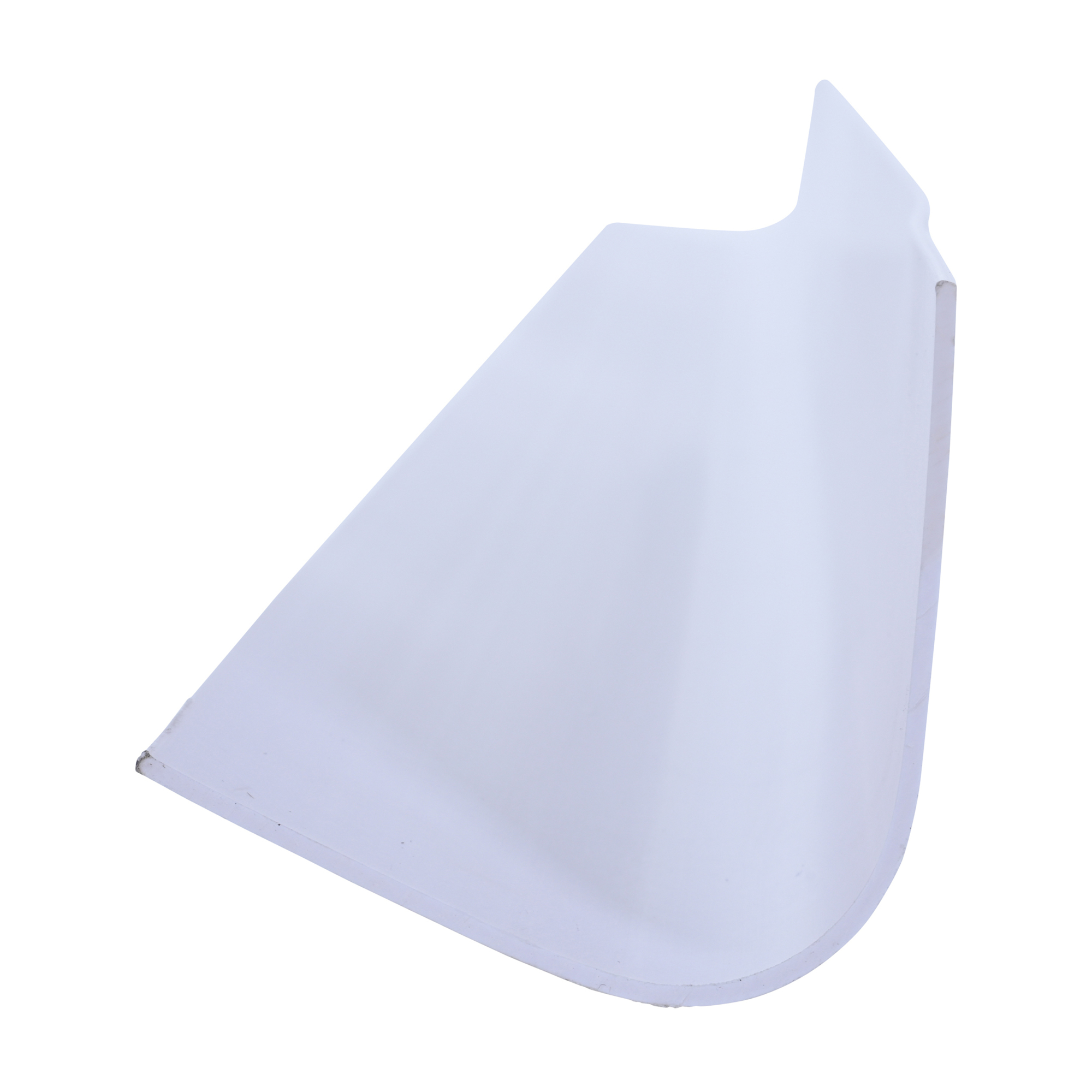 Vestil, PVC plastic round corner guard 90 degree, Height 4 in, Model ...