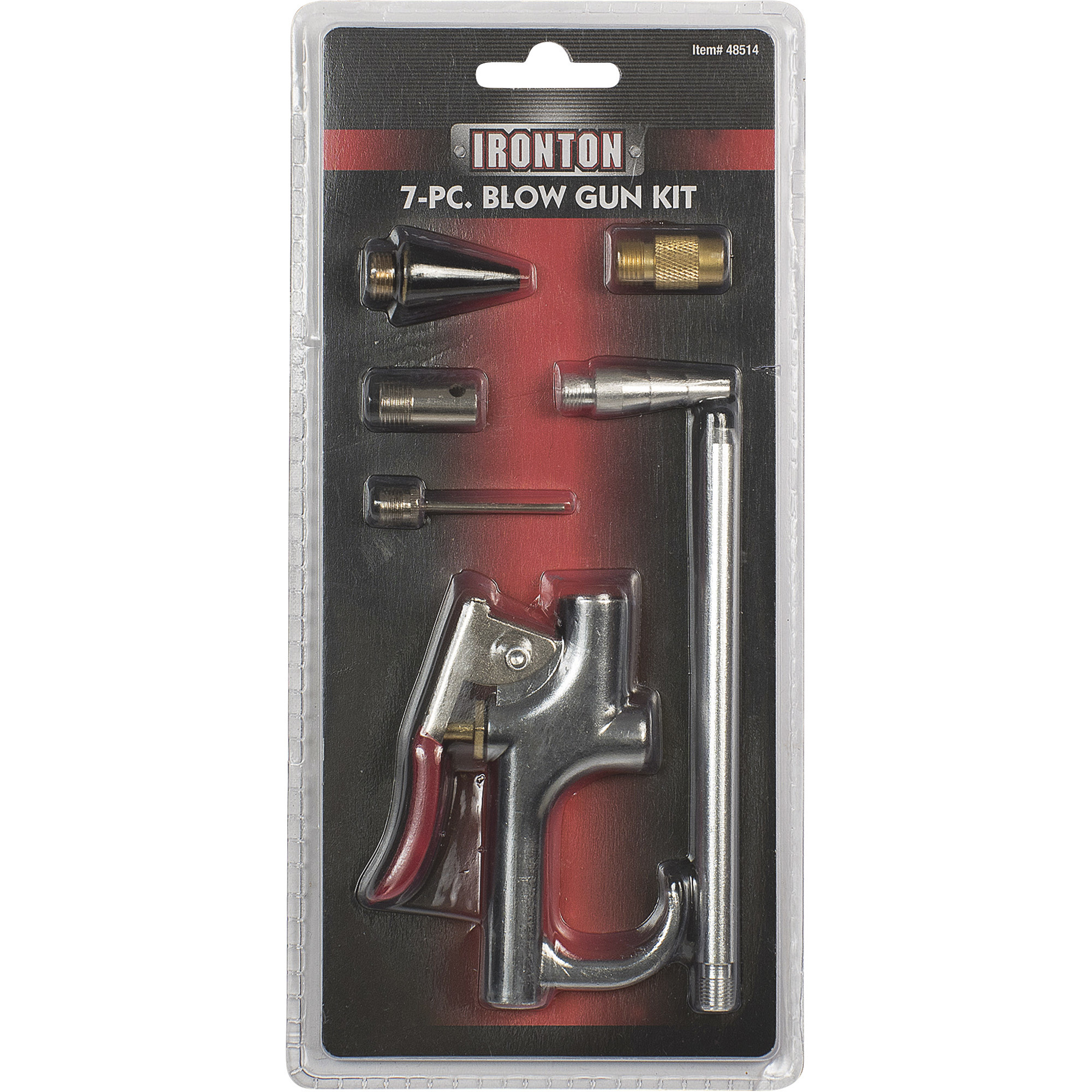 Ironton Blow Gun Kit, 7-Pc. | Northern Tool
