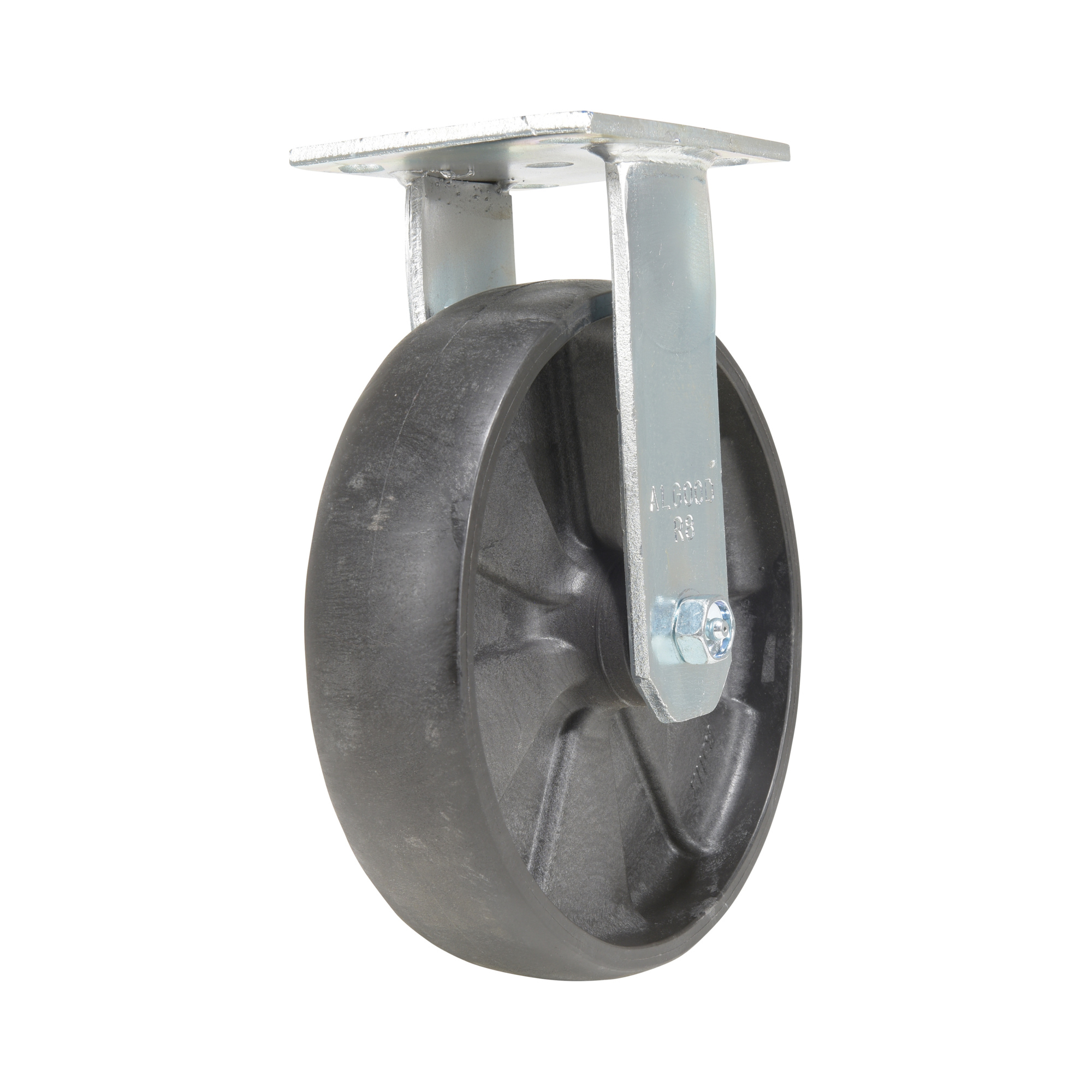 Vestil, RollX glass filled nylon rigid caster, Wheel Diameter 8 in ...