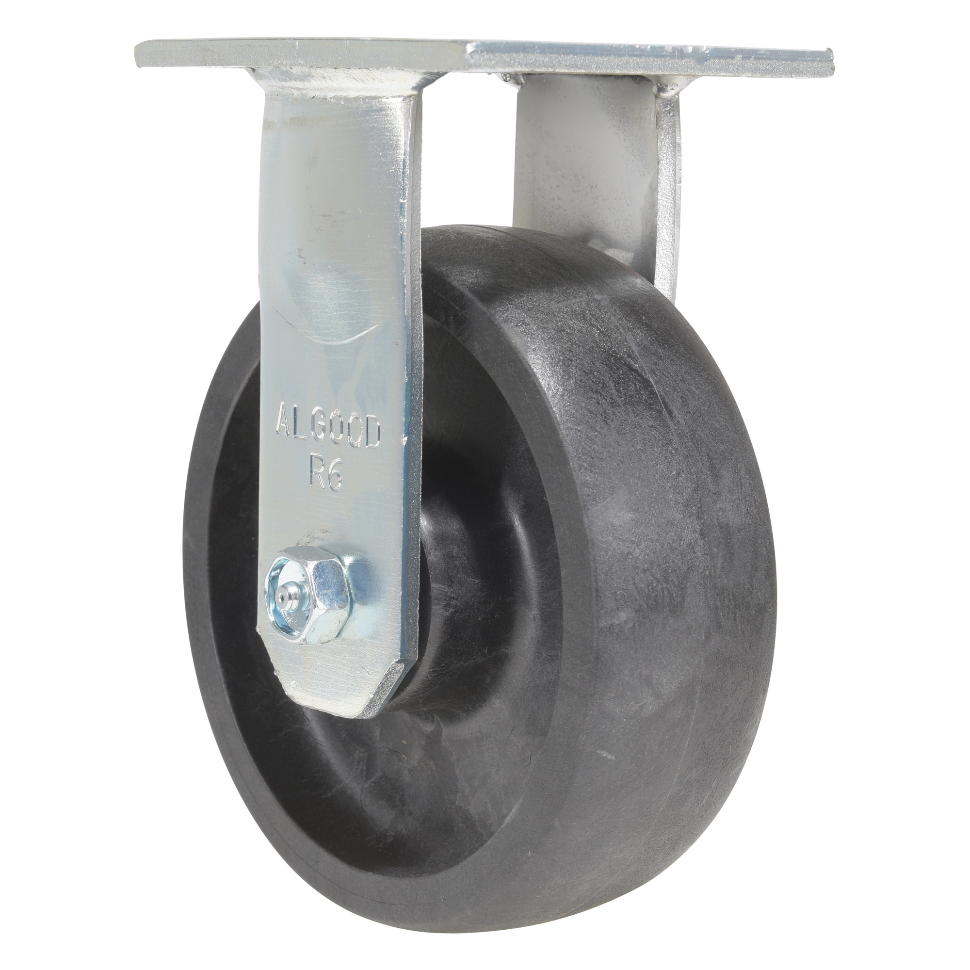 Vestil, RollX glass filled nylon rigid caster, Wheel Diameter 6 in ...