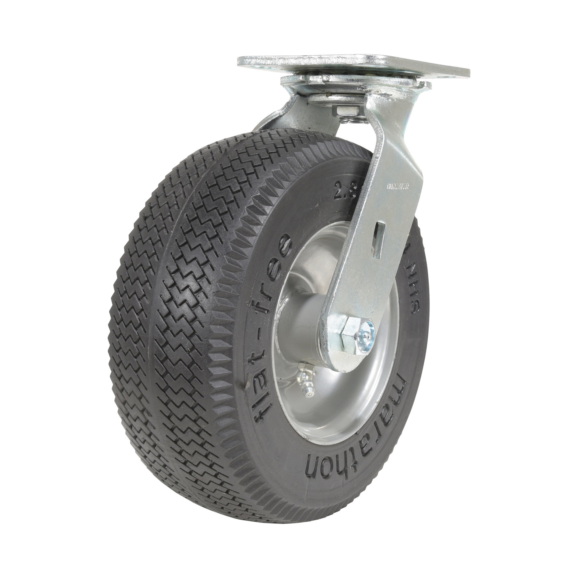 Vestil, Flat free swivel caster 8in.x2in. 275 pounds, Wheel Diameter 8 ...