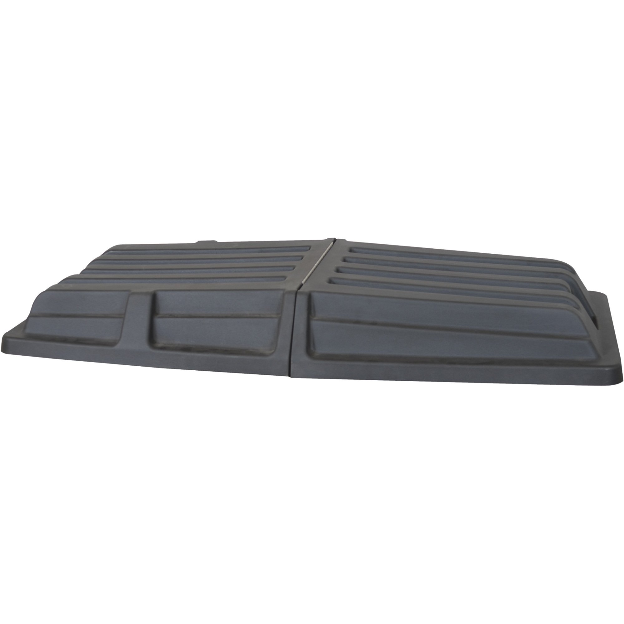 Wesco Lid for Poly Tilt Carts — Black | Northern Tool