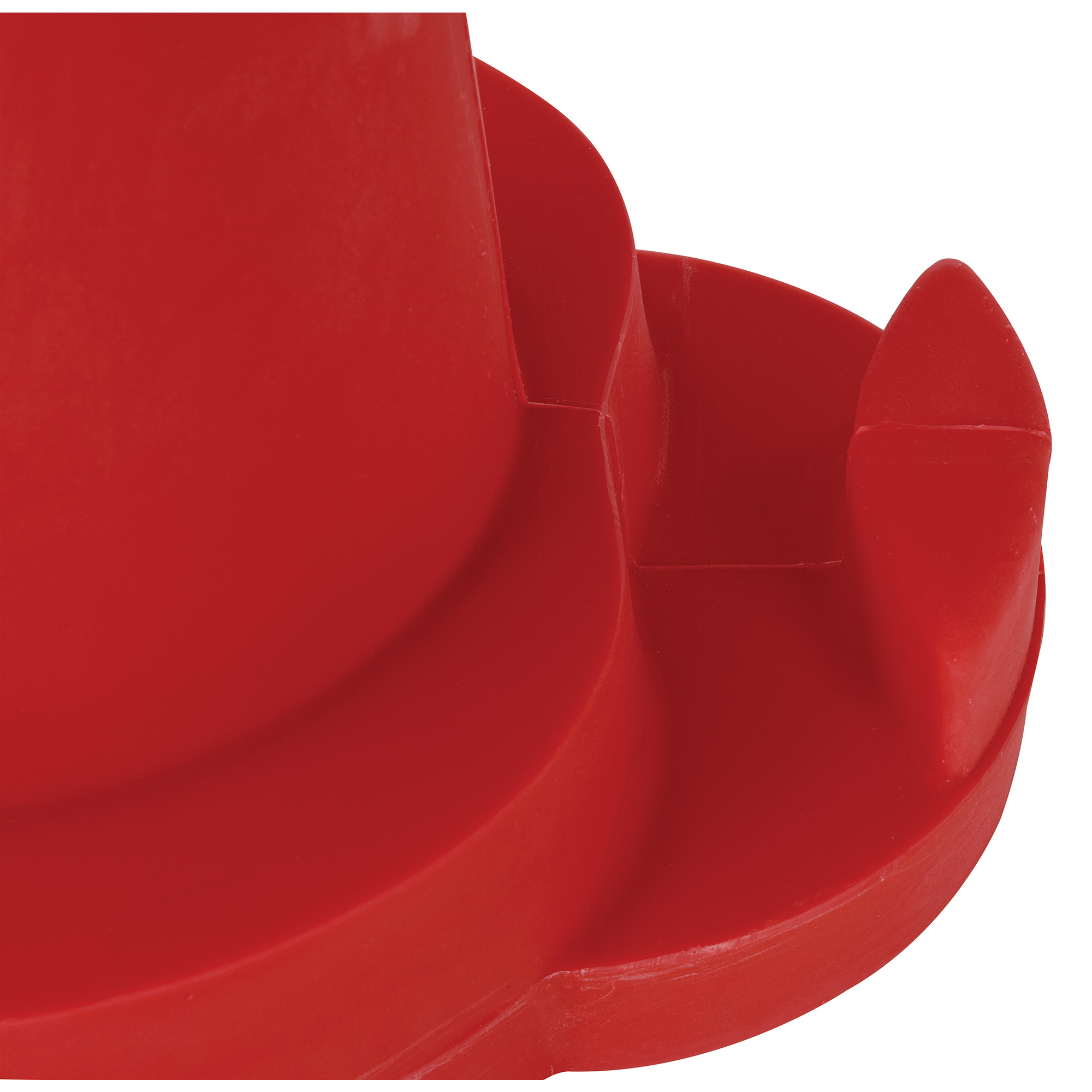 Vestil Stackable Poly Barricade, Red, Crowd Control, Model# BCD-7636-RD ...