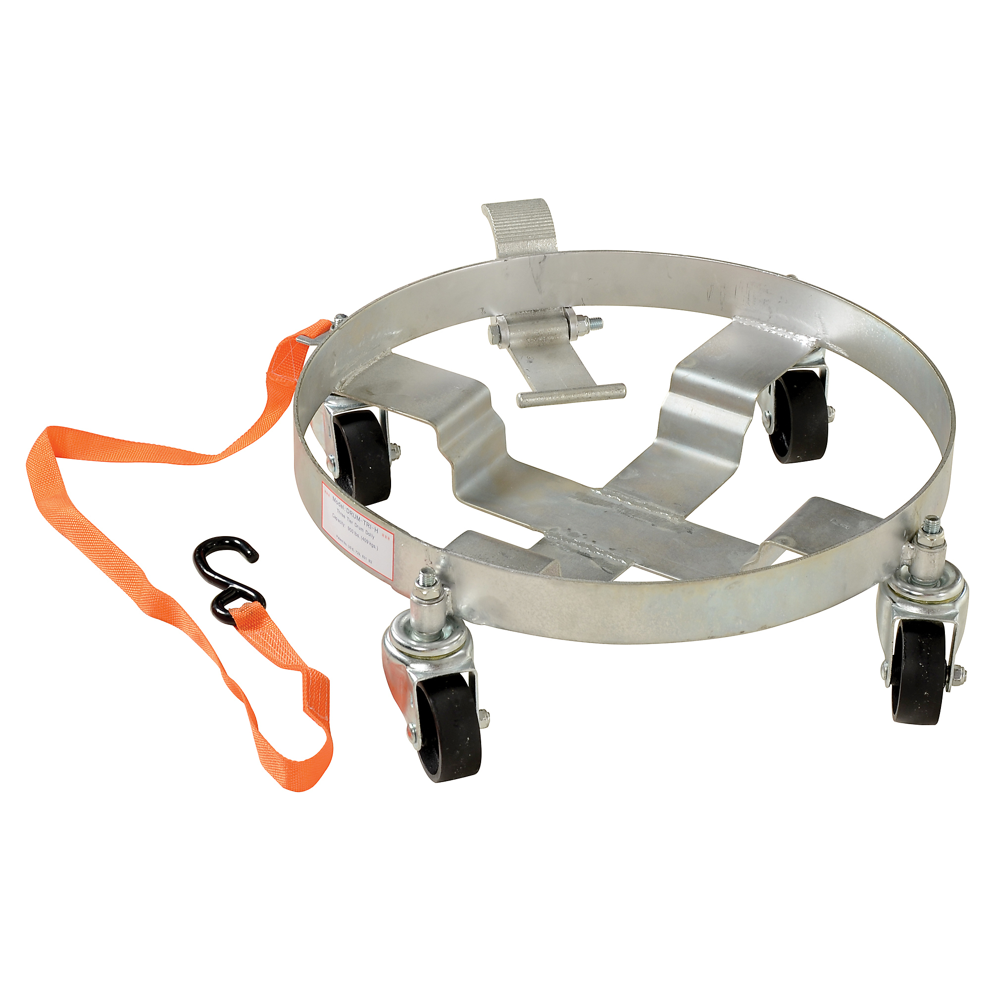 Vestil, 3 Tier steel tiliting drum dolly, Load Capacity 900 lb, Model ...