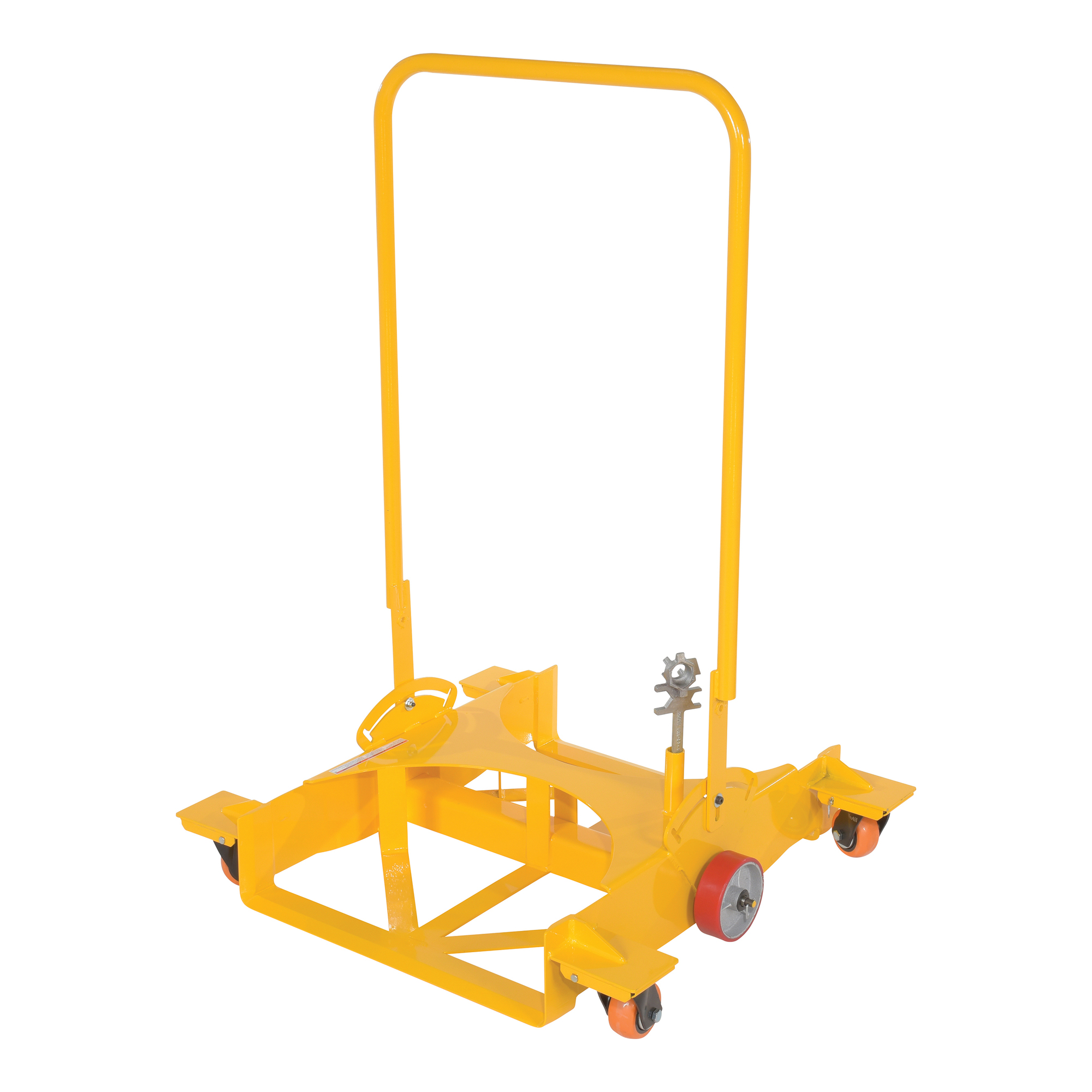 Vestil Drum Dolly, Material Type Steel, Wheel Size 3 in, Wheel Material ...