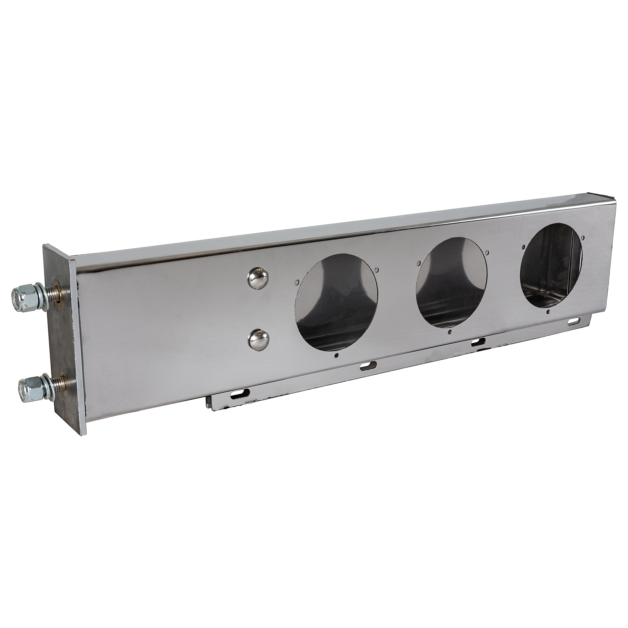 Buyers Products, 30in. Stainless Steel Light Boxes with Mudflap Mounts ...