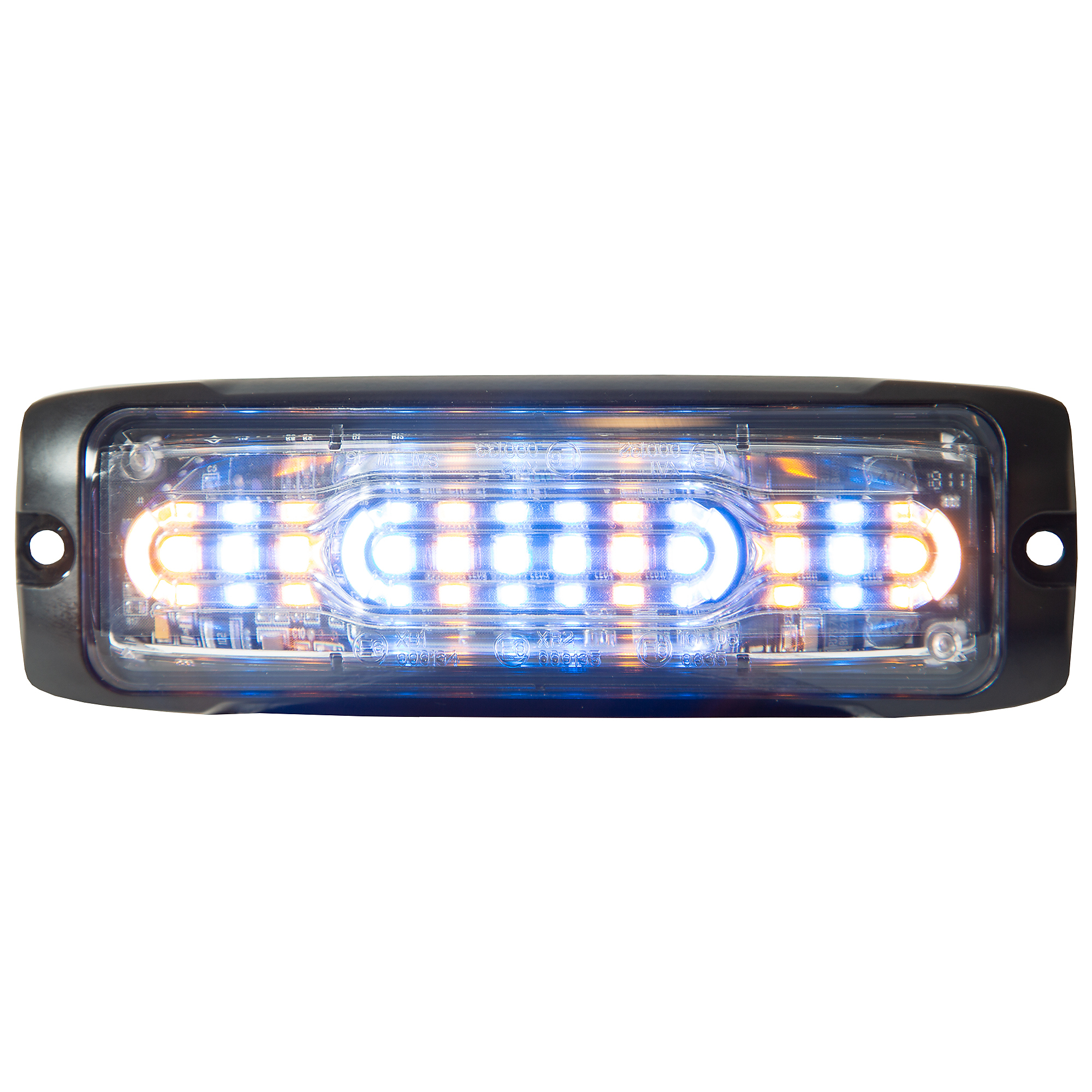 Buyers Products, Amber/Blue Strobe Light, Light Type LED, Lens Color ...
