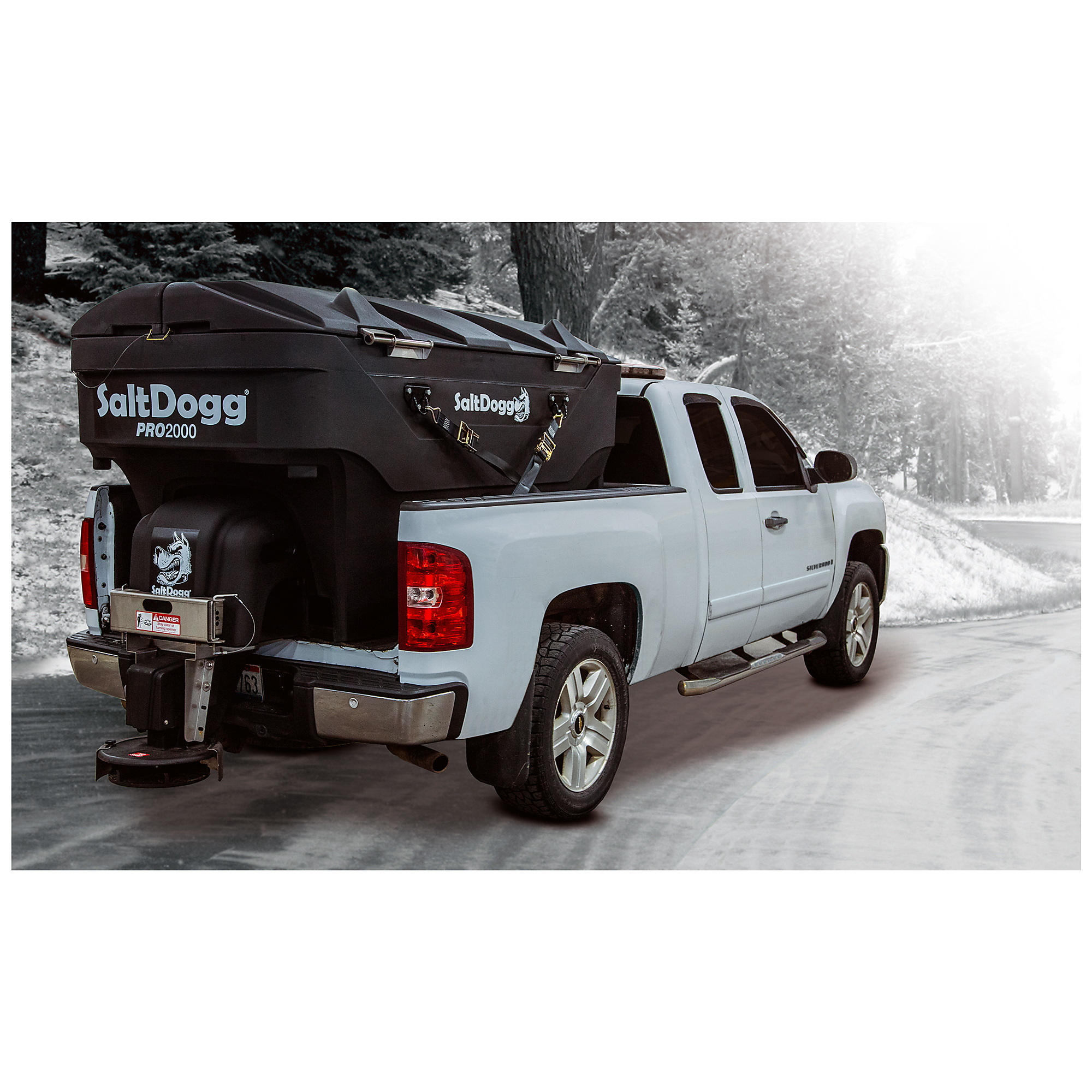Buyers Products SaltDogg, 2 yd Electric Truck Bed Rock Salt Broadcast ...