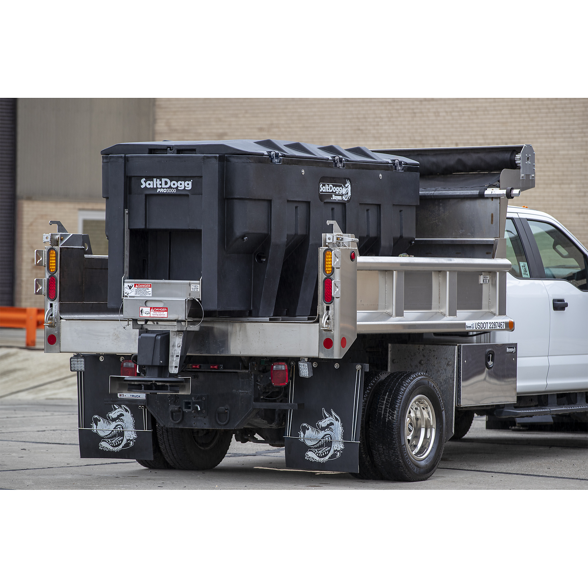 Buyers Salt Dogg SaltDogg, 3 yd Electric Truck Bed Rock Salt Broadcast ...