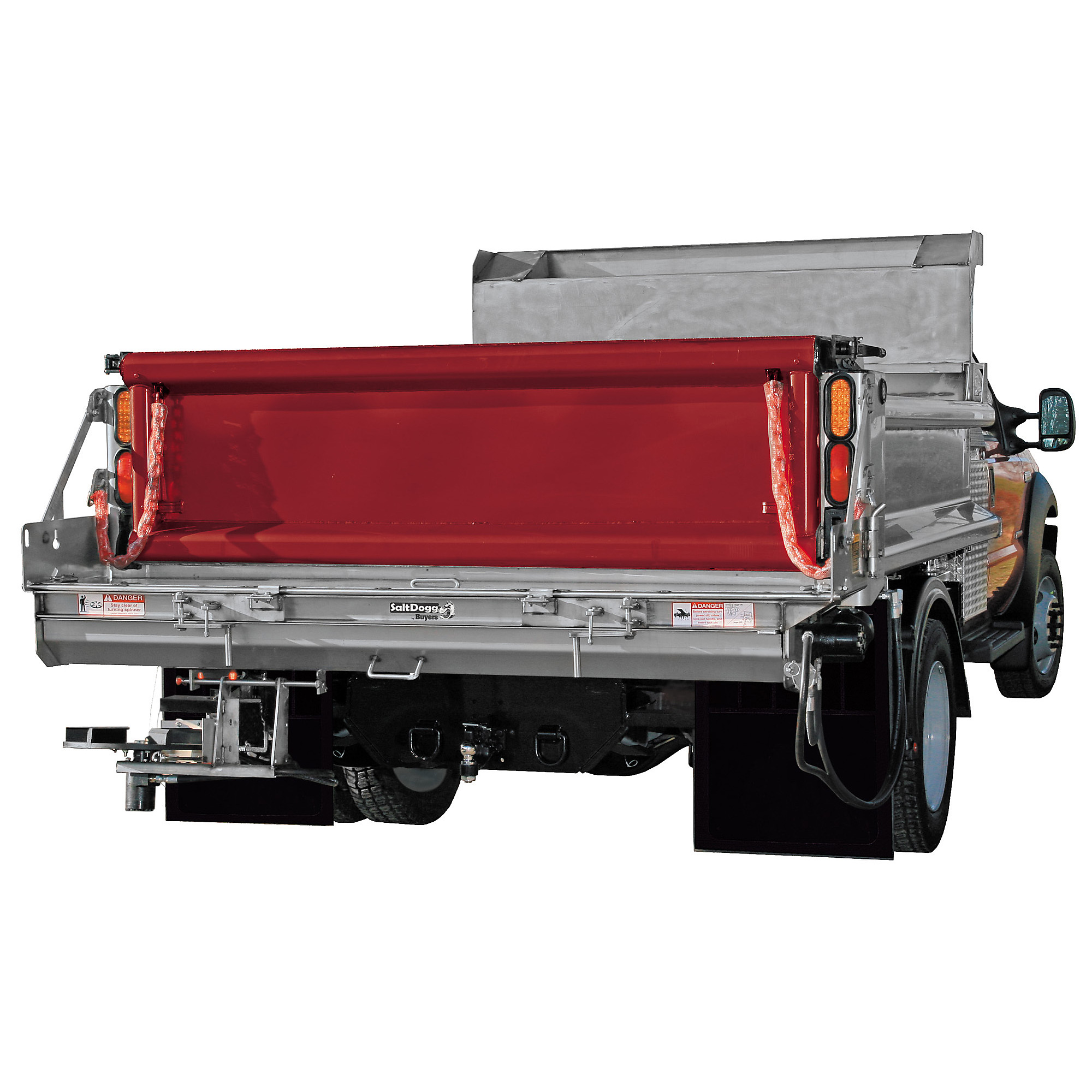Buyers Salt Dogg, Under Tailgate SST Spreader w/ 8in. Sides - Center ...