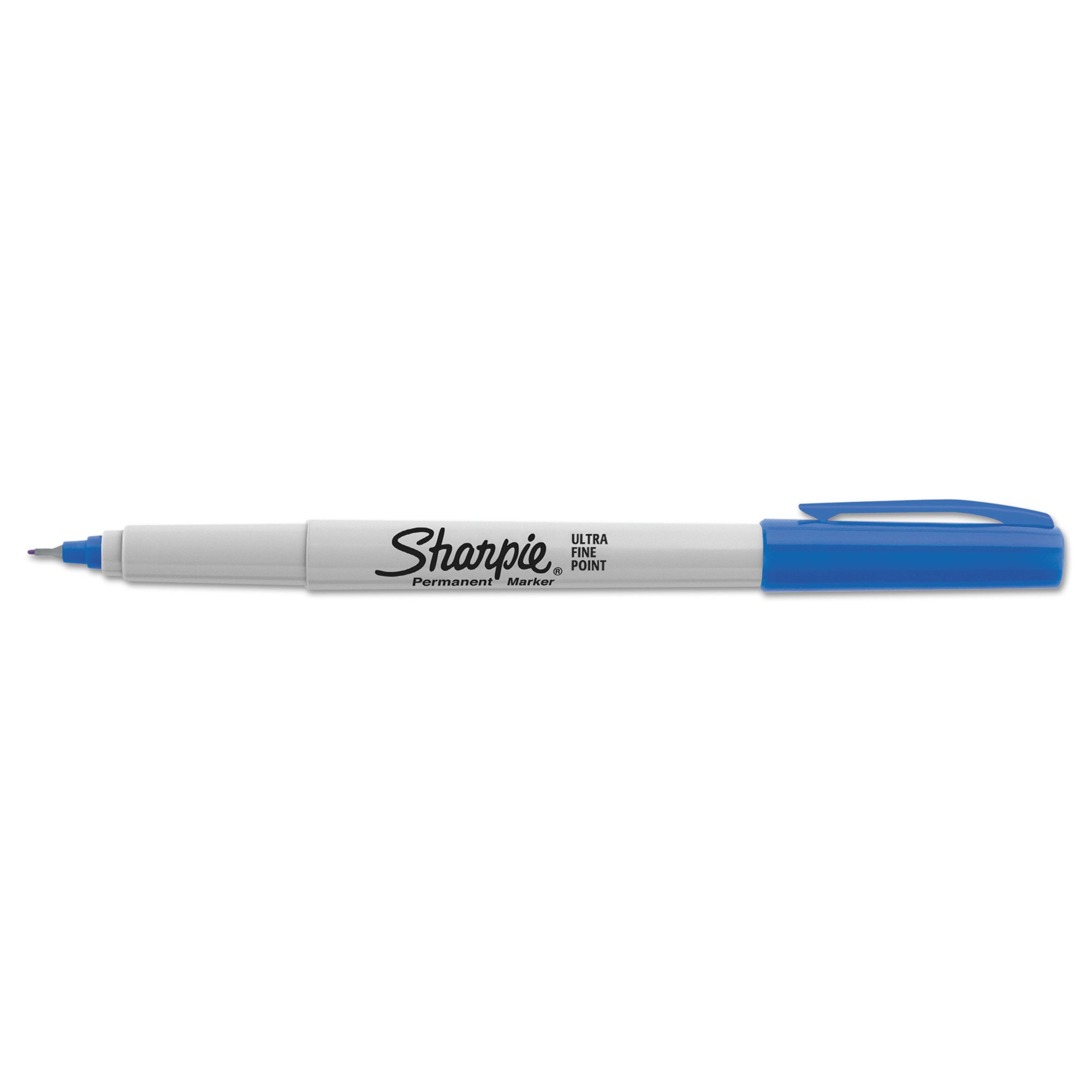 Sharpie/Irwin, Ultra Fine Tip Permanent Marker, XF, Blue, 12, Color ...