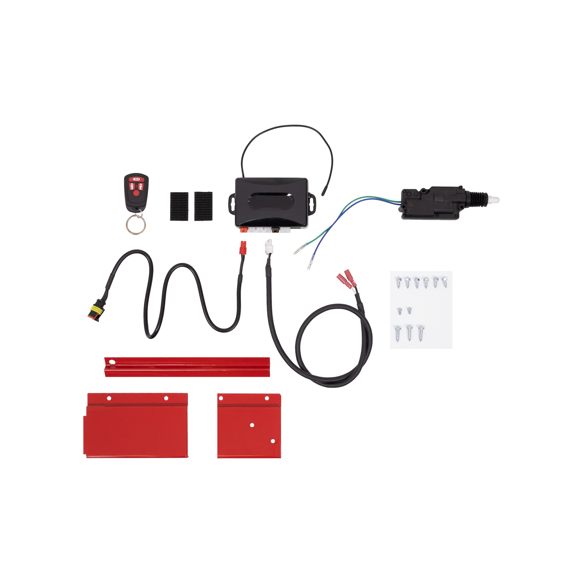 Weather Guard PowerSync RKE Saddle Box Kit, Plastic, Keyless Entry ...