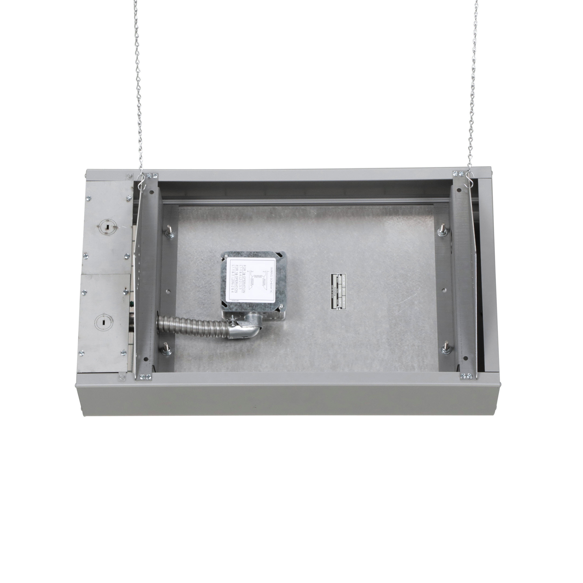 TPI Overhead Flat Panel Heater, Electric, Aluminum, 4.3 KW 480V, Model ...