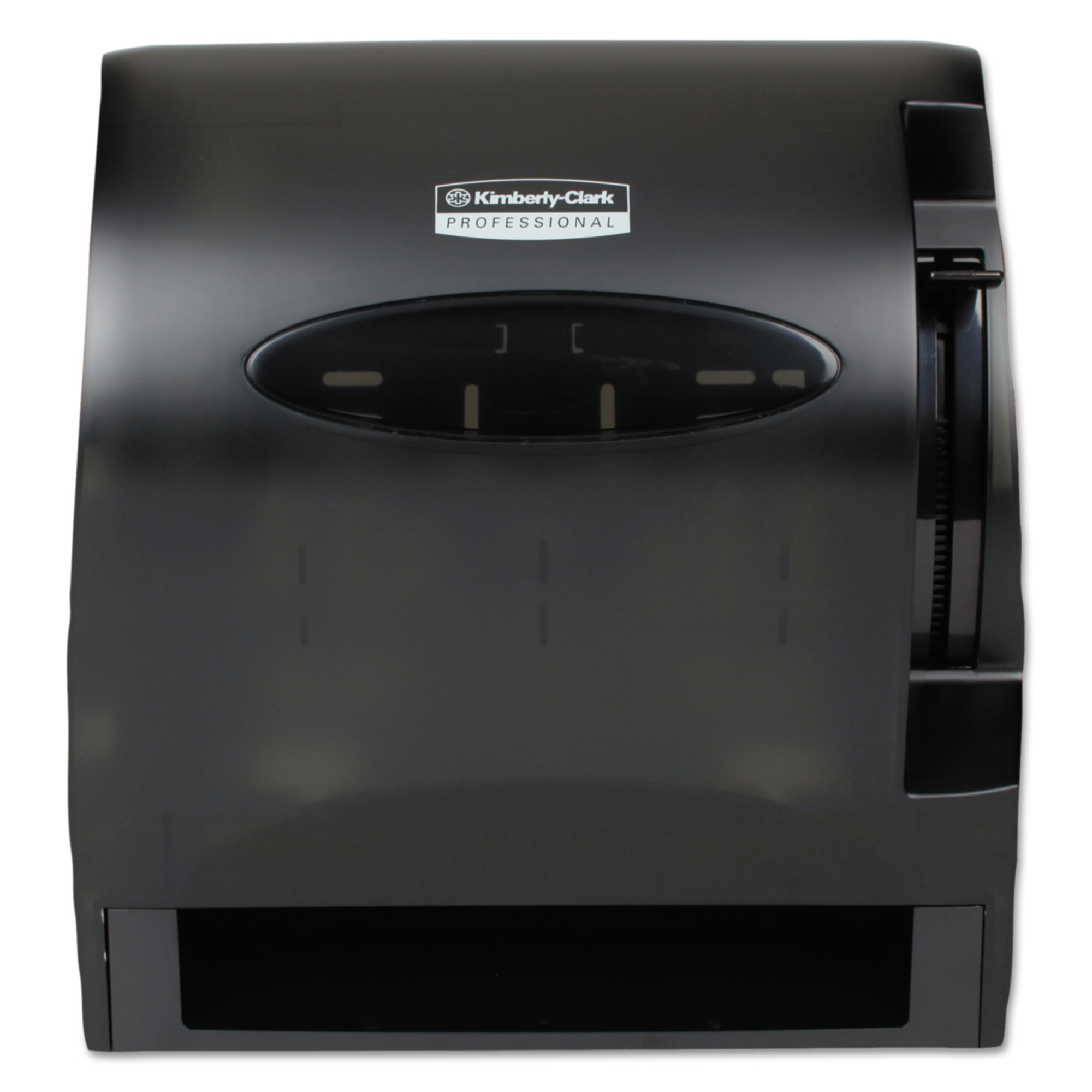 Kimberly Clark Lev-R-Matic Roll Towel Dispenser, Smoke, Color Family ...