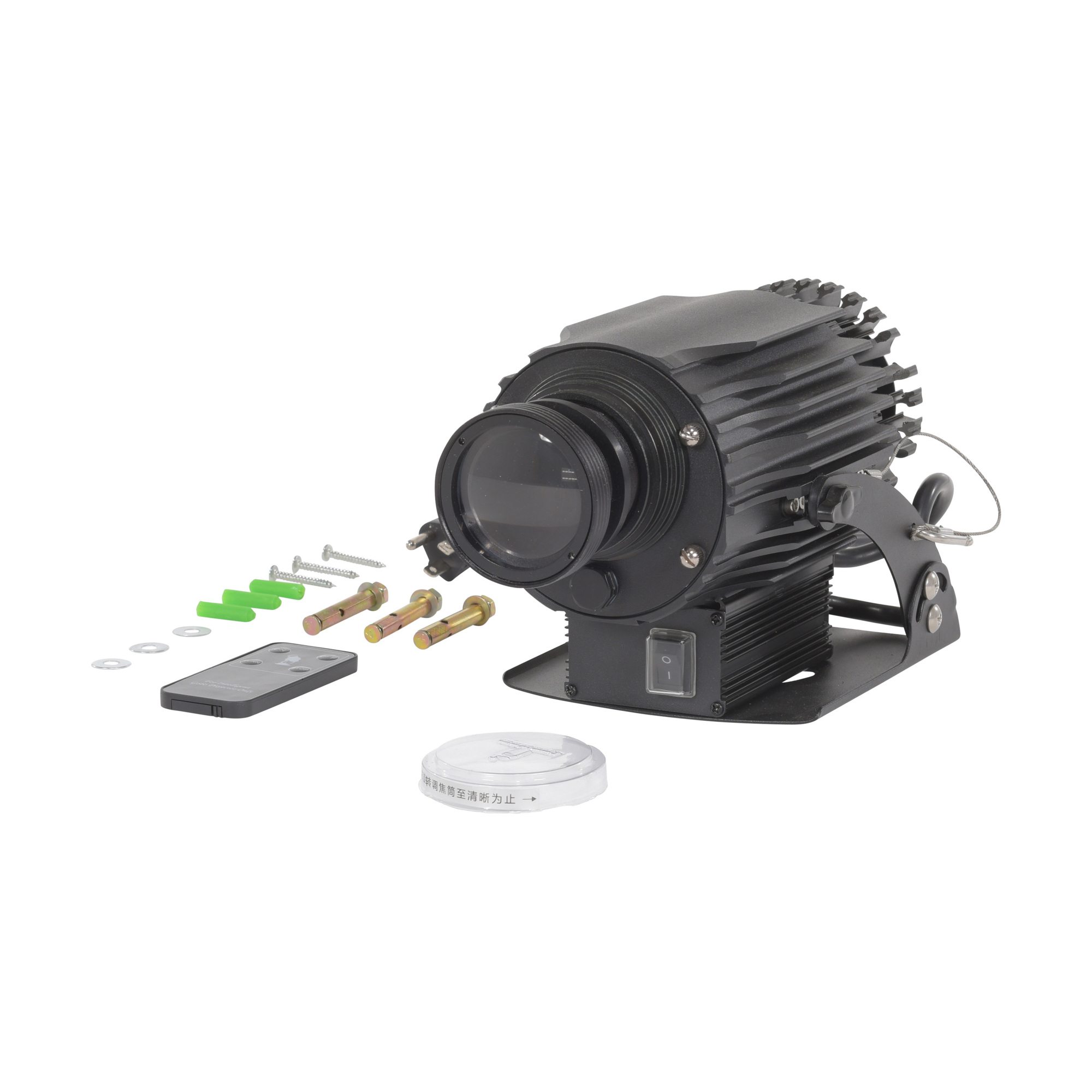 Vestil, 12in. Maximum distance virtual stop sign projector, Height 12 ...