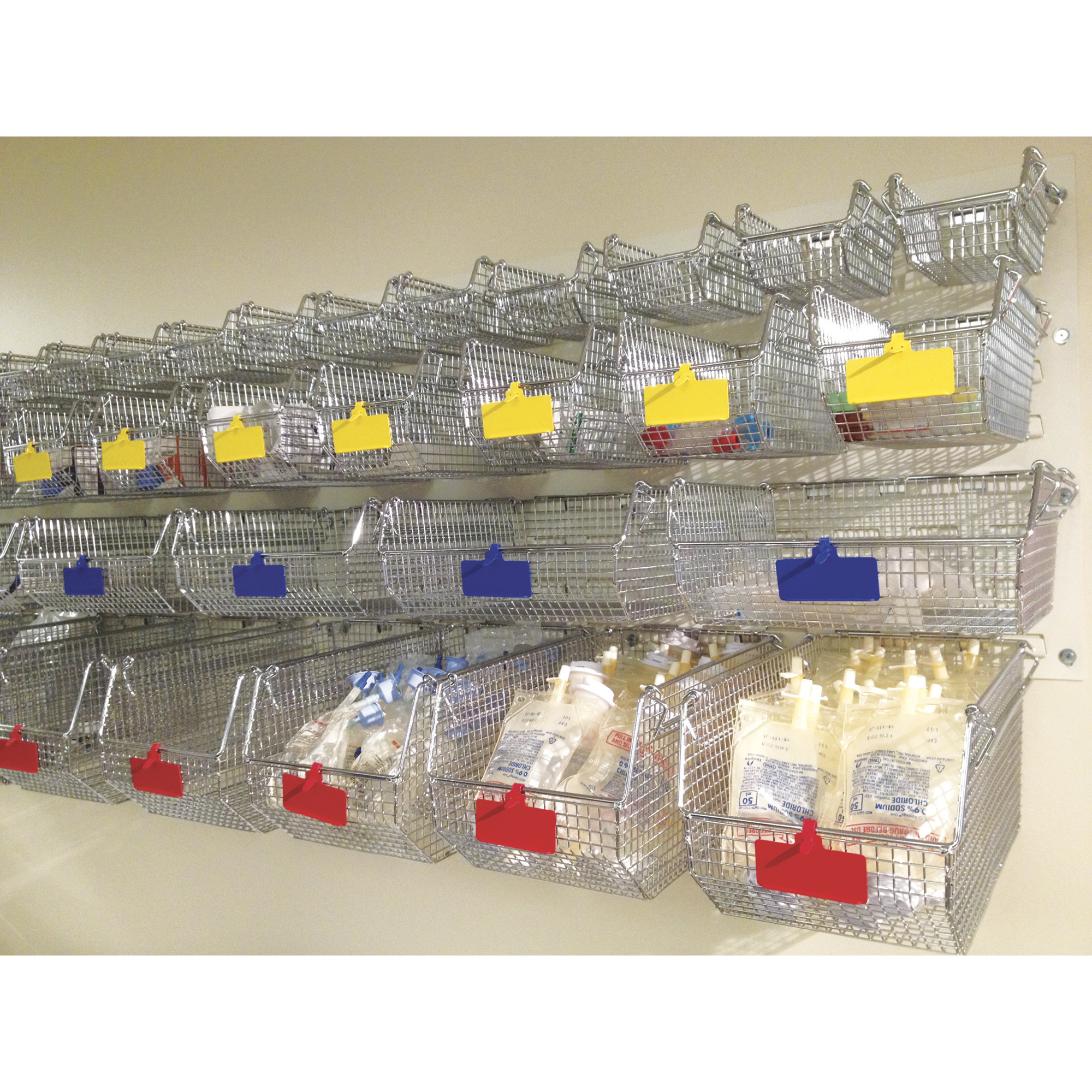 Quantum Wire Mesh Hanging/Stacking Bin, 5 1/2in.W x 10 3/4in.D x 5in.H ...